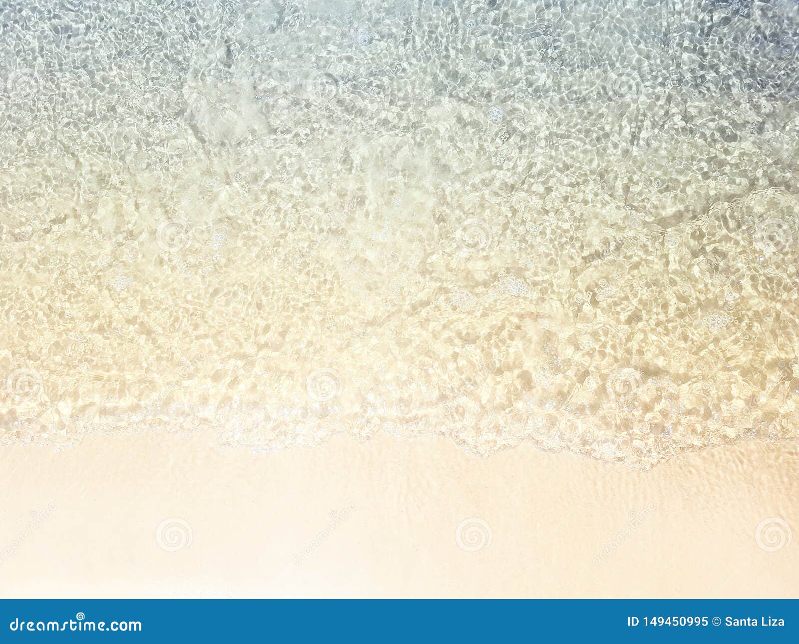 Sand and Water Background Texture. Stock Image - Image of shiny, shore: 149450995