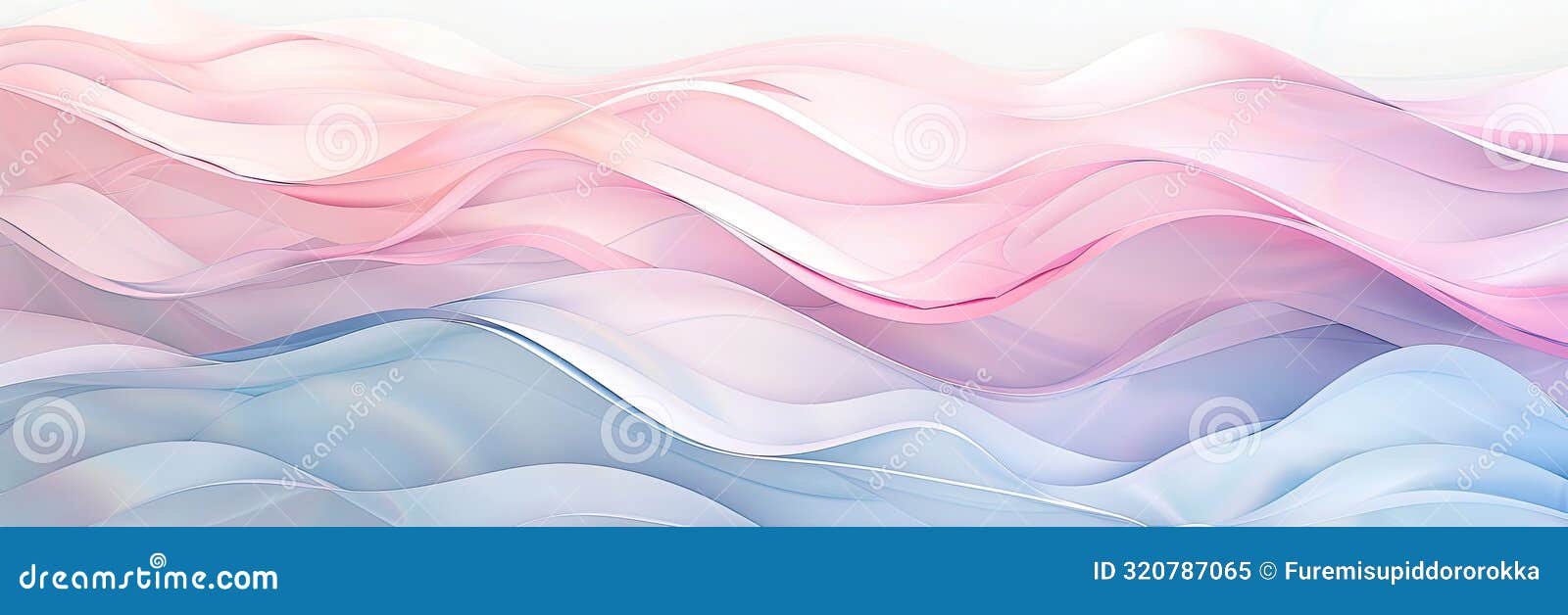 Soft Wave Patterns in Light Colors, Creating a Calming and Cute ...
