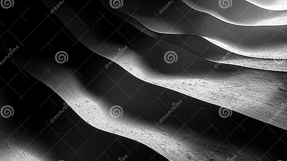 Elegant Curves and Shadows Create a Mesmerizing Abstract Design in ...
