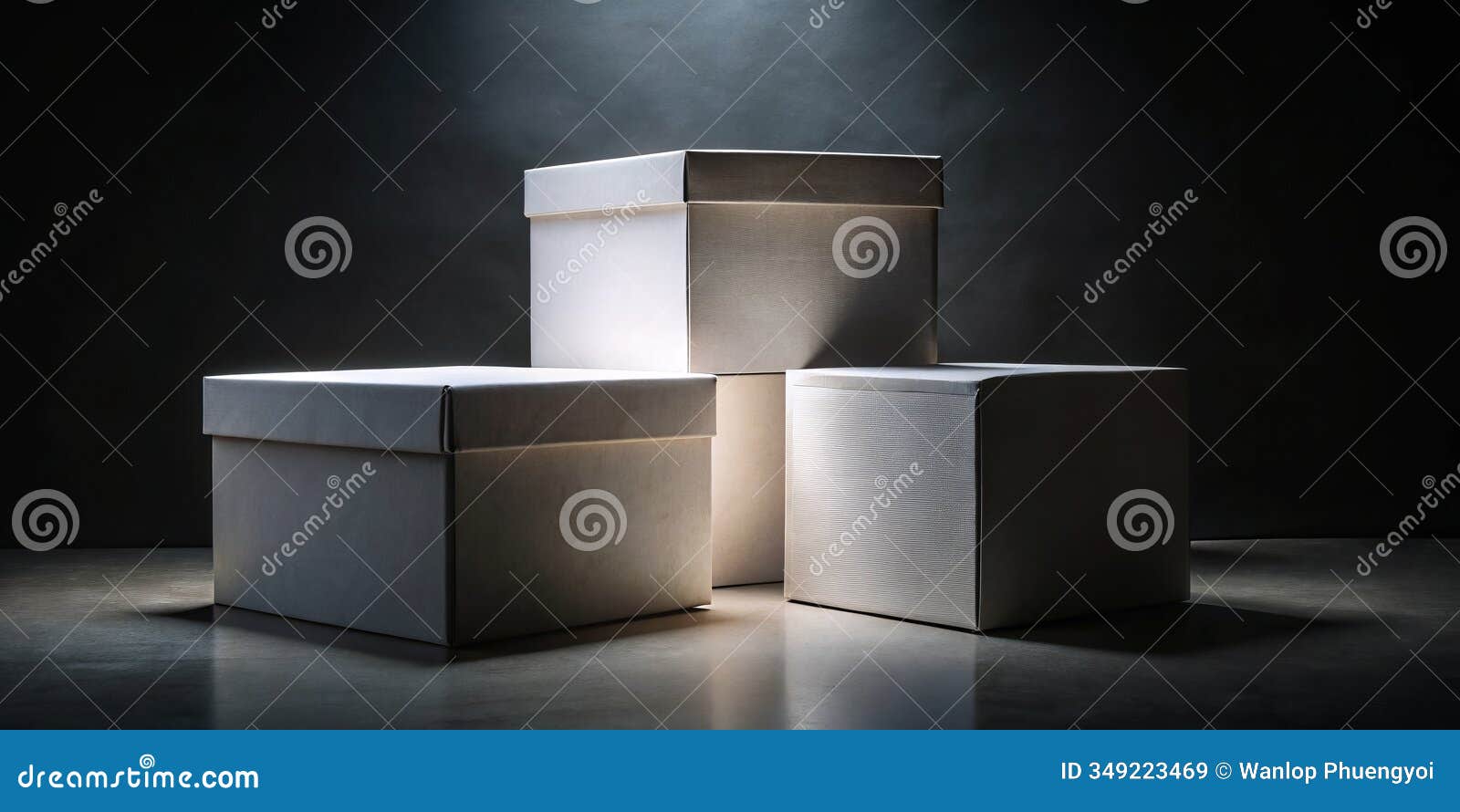 Soft White Cardboard Box Packaging Design Inspiration: a Low-Light ...