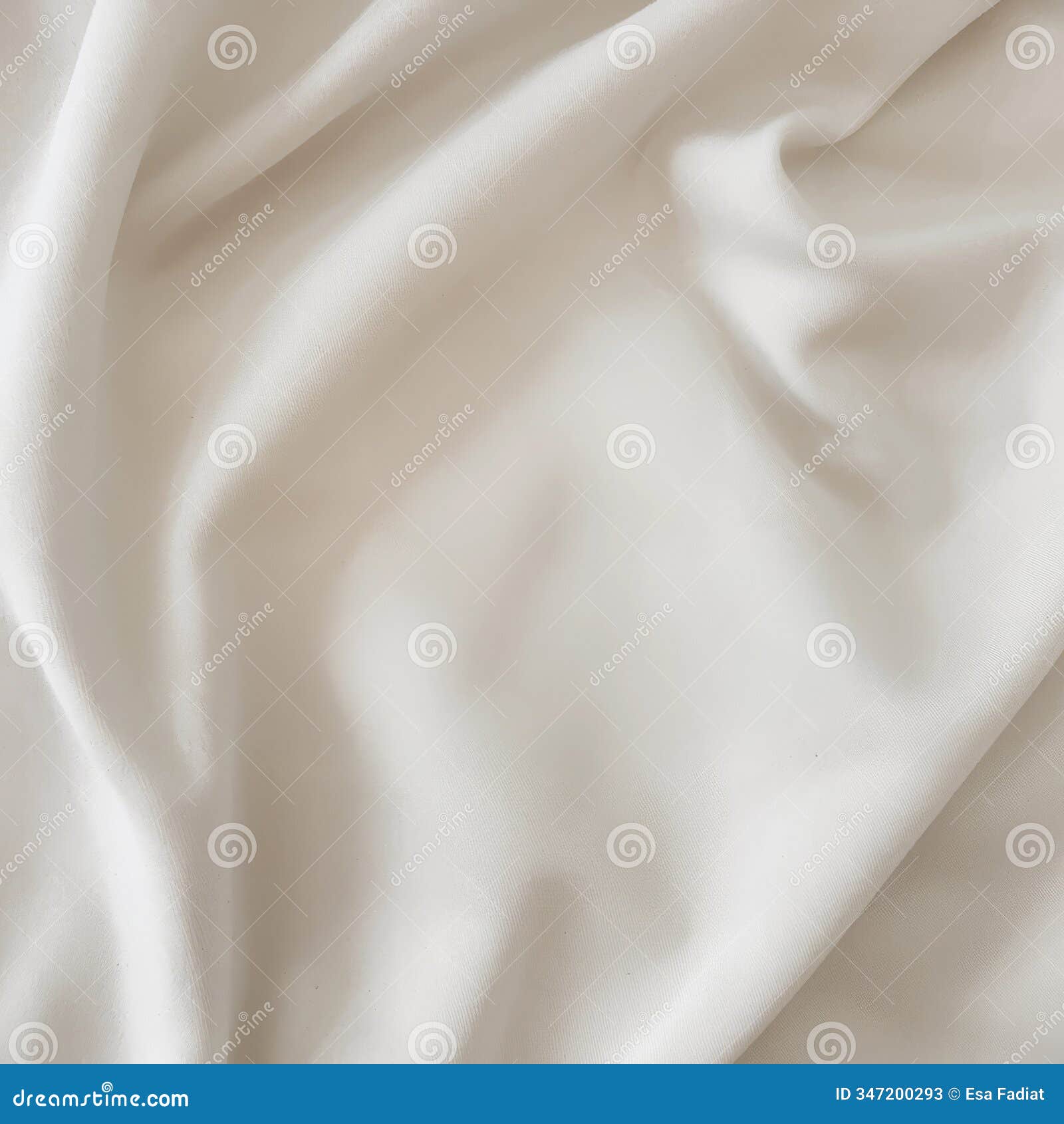 Soft White Fabric with Smooth Texture Stock Illustration - Illustration ...