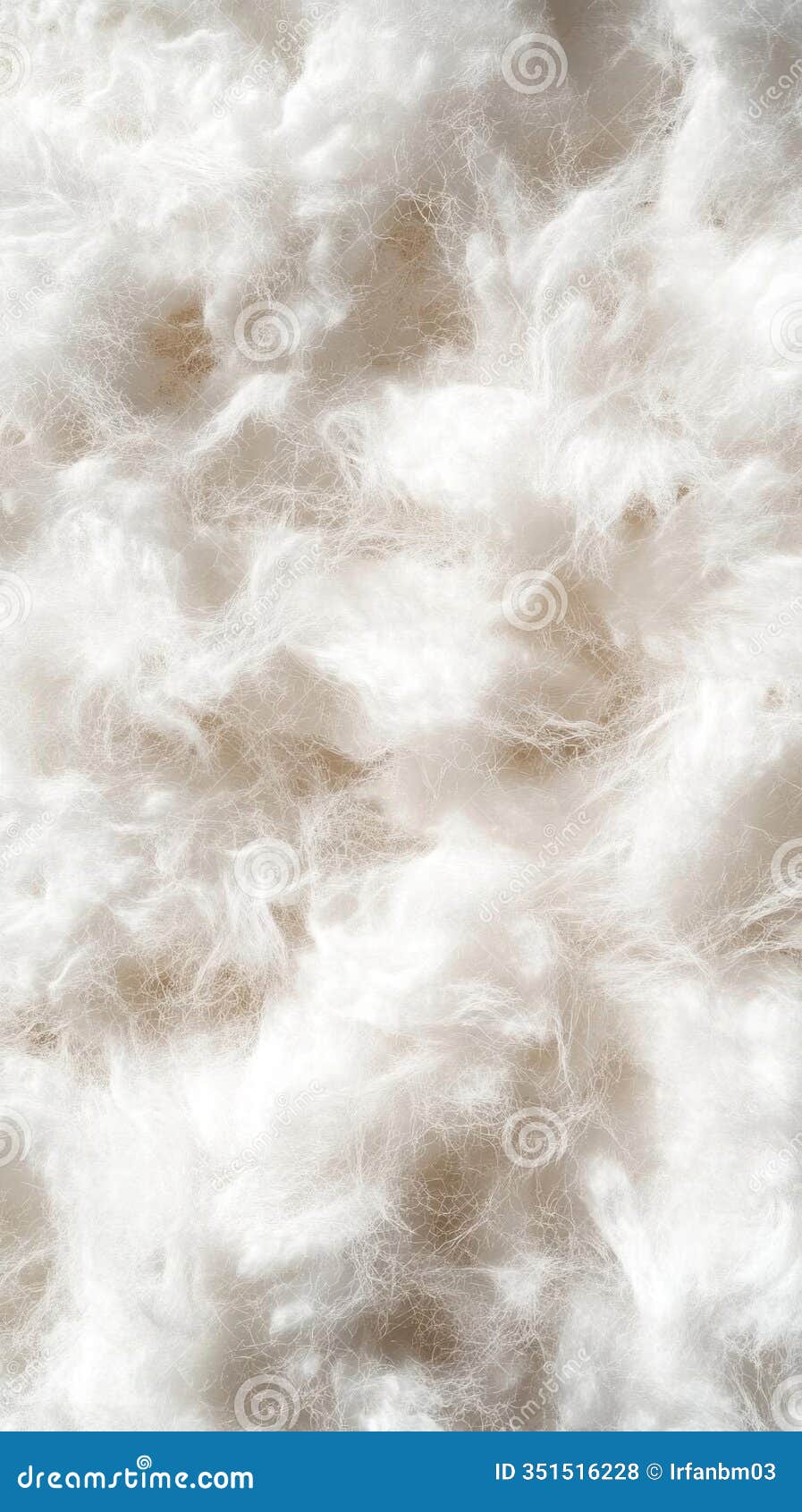 Soft White Fibers Creates a Textured Background with Delicate Strands ...