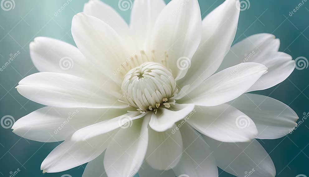 Soft White Flower Background with Empty Space Stock Illustration ...