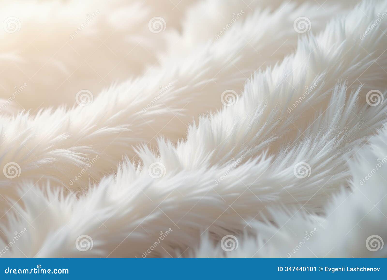 Soft White Fluffy Texture with Warm Light for Cozy Comfort. AI ...