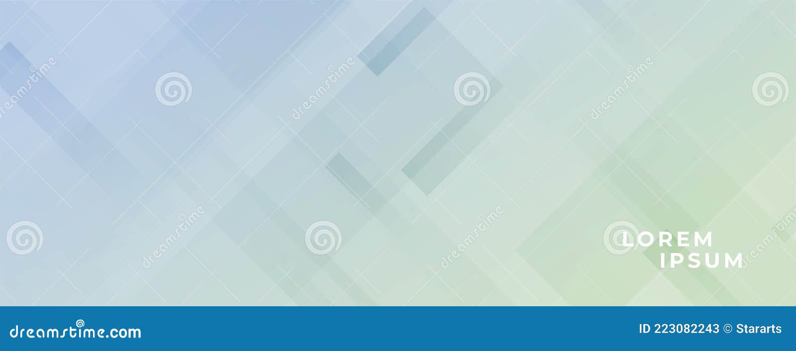 Soft Wide Banner with Diagonal Lines Effect Stock Vector - Illustration ...