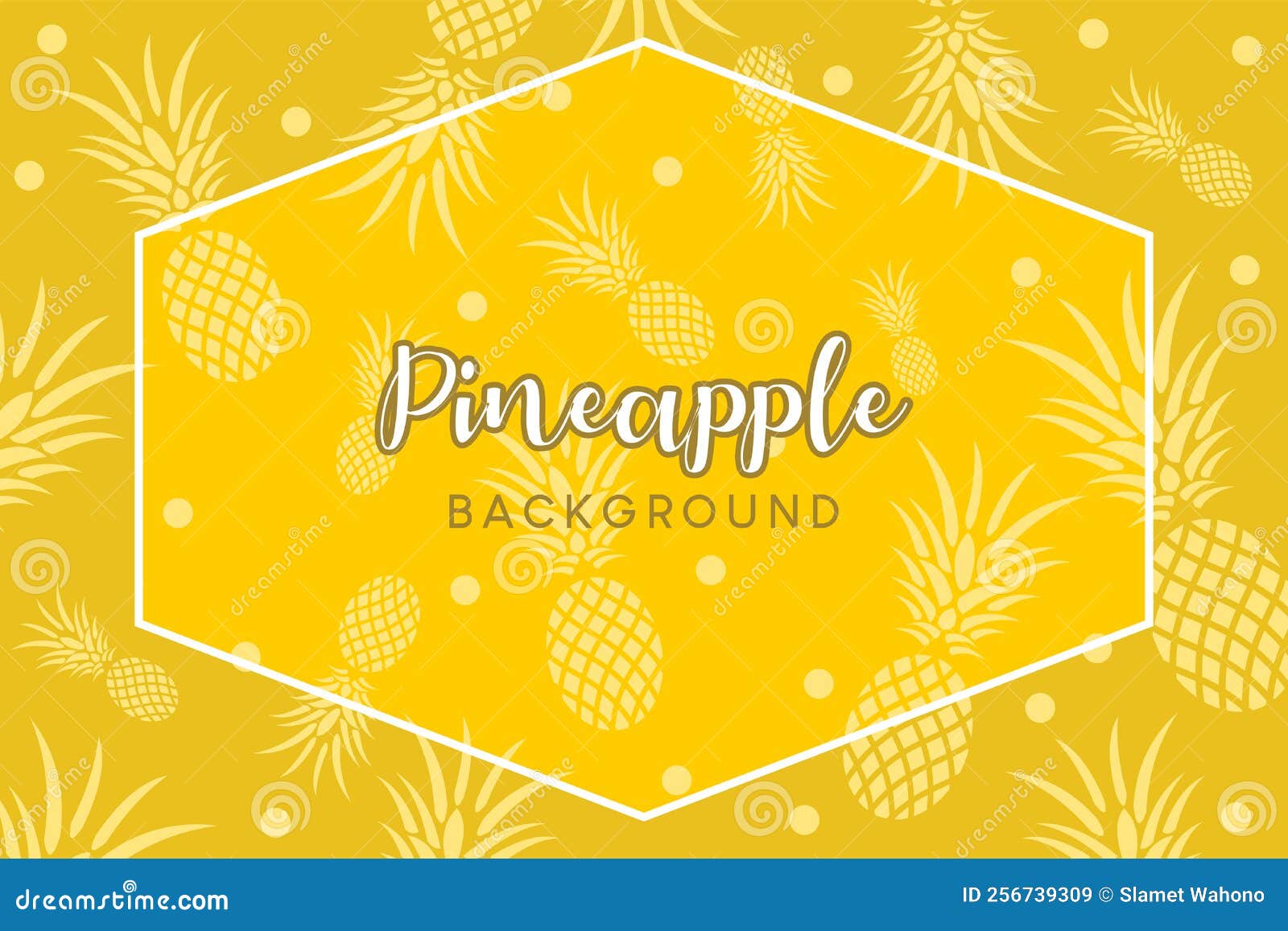 Soft Yellow Abstract Pineapple Fruit Texture Background Design Stock Vector - Illustration of ...