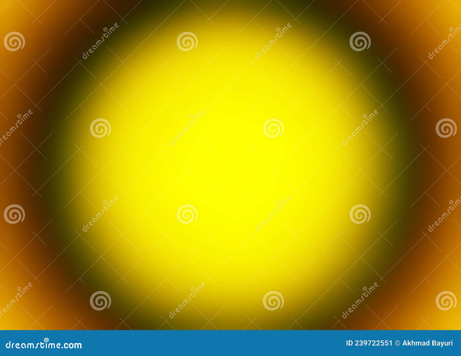 Glowing Round Yellow Abstract Stock Image - Image of sunlight, circle ...