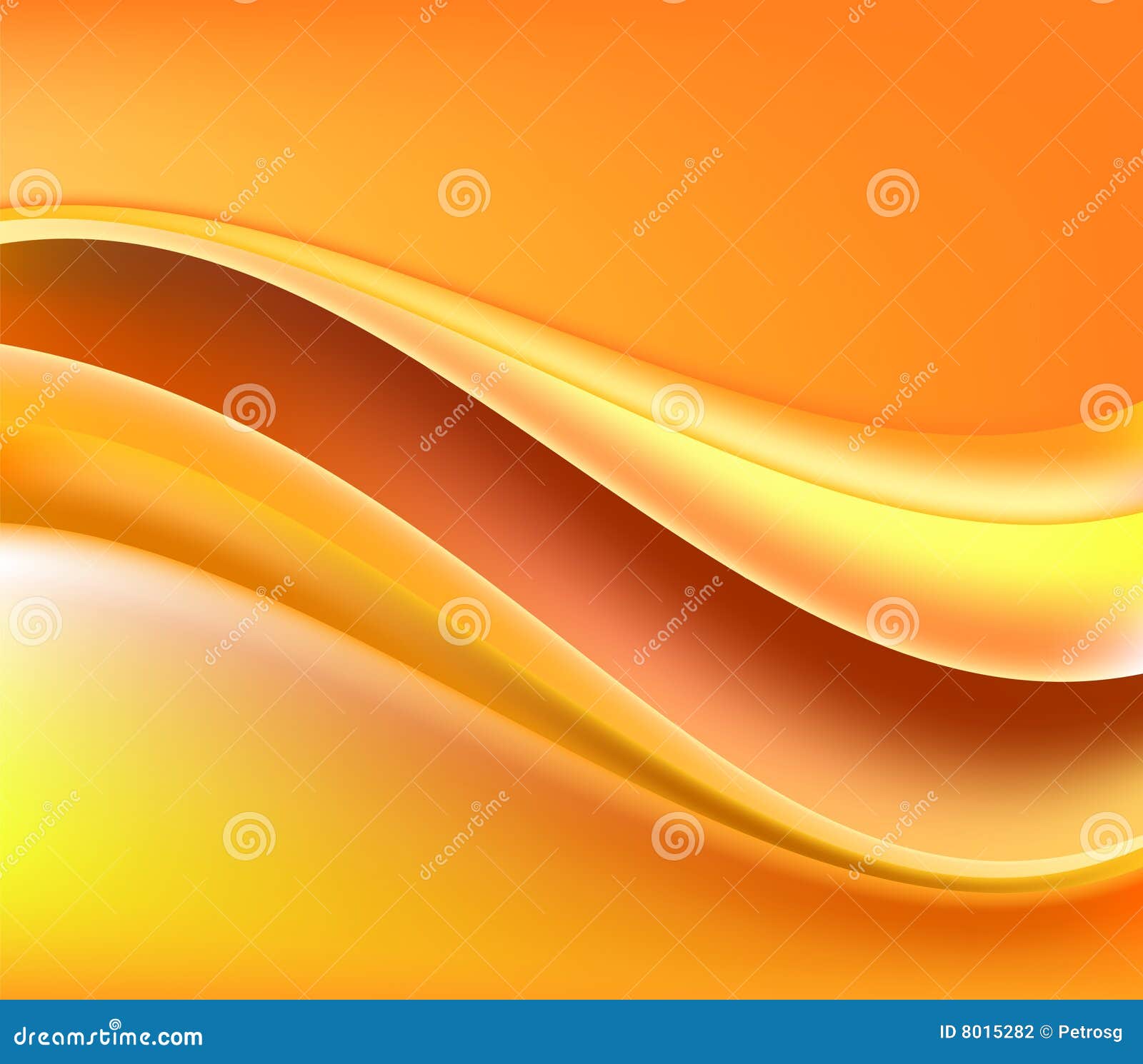Soft yellow wave vector stock vector. Illustration of painting - 8015282