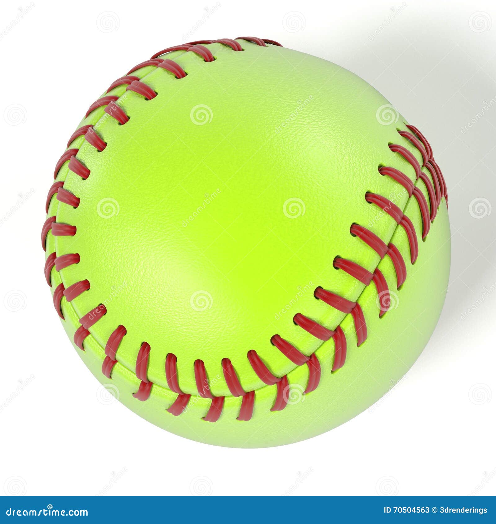 Softball ball stock illustration. Illustration of dirt - 70504563