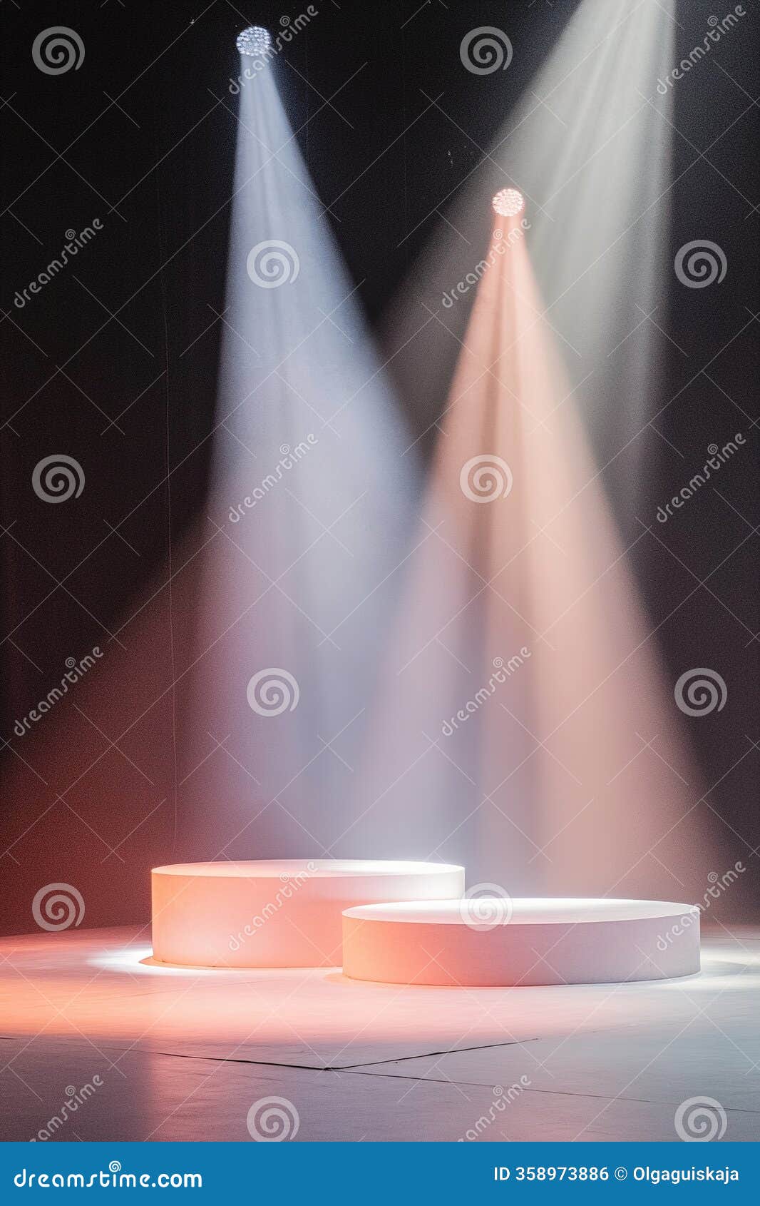 Softly Focused Abstract Light Projections Enhance a Minimalist Stage ...