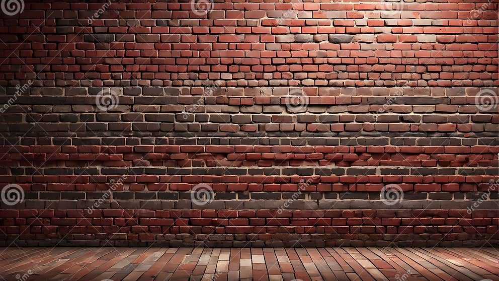 Softly Lit Brick Wall Background Providing a Warm and Textured Surface ...