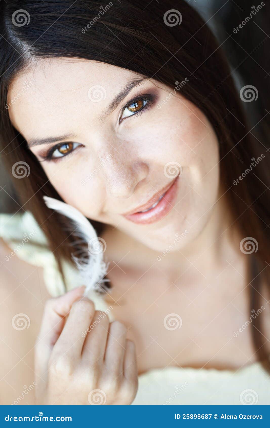 Softness stock image. Image of makeup, eyes, gorgeous - 25898687