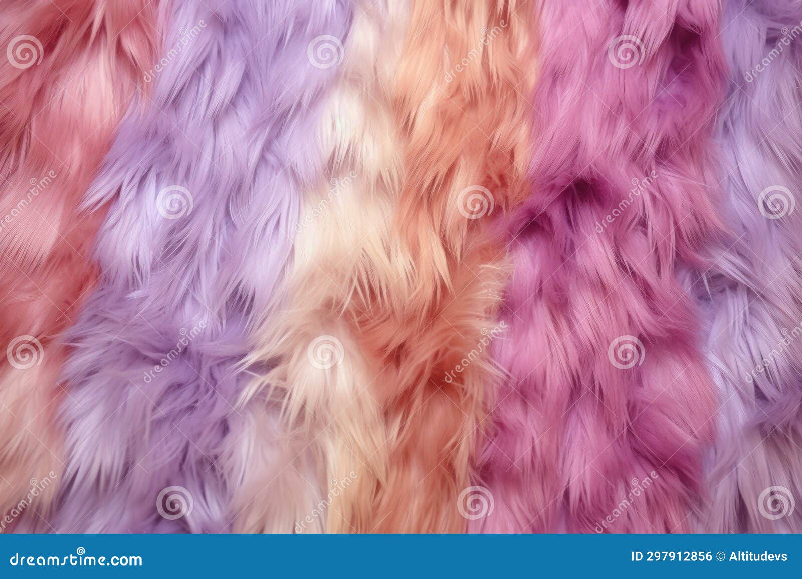 Softness of Faux Fur Captured in Bright Light Stock Photo - Image of ...
