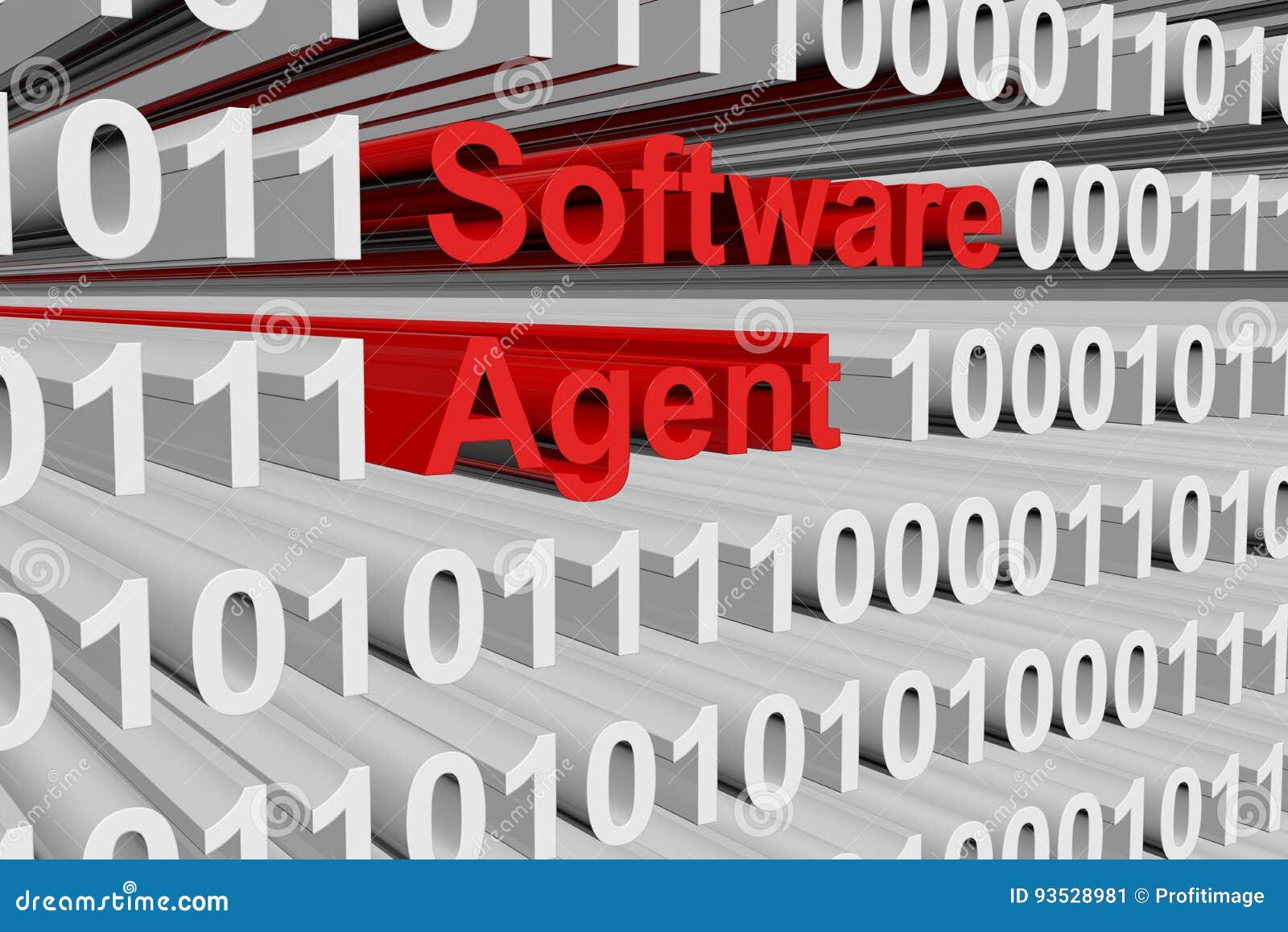 Software agent stock illustration. Illustration of agent - 93528981