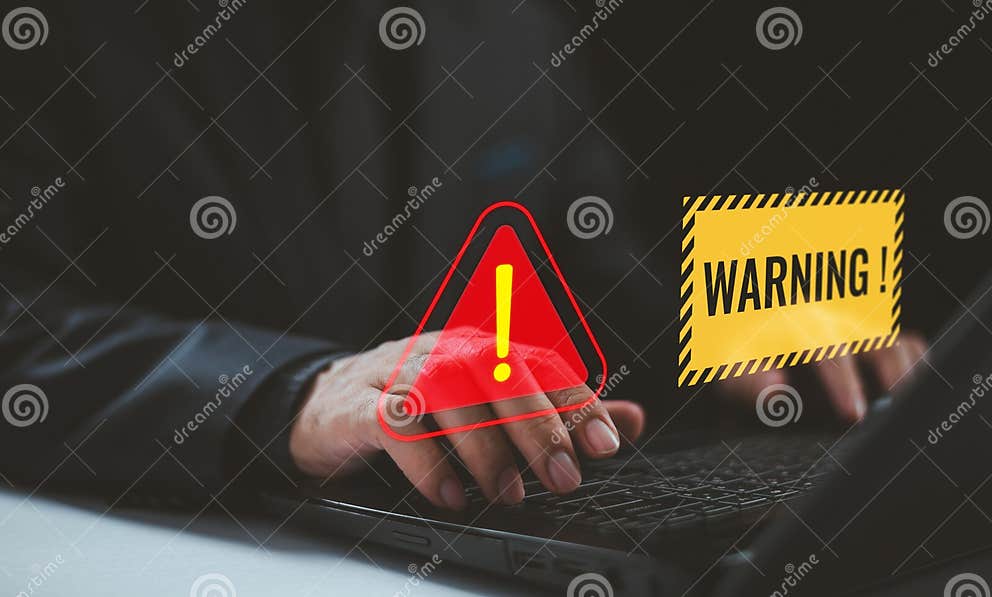 Software Antivirus Alert Detection Stock Photo - Image of digital ...