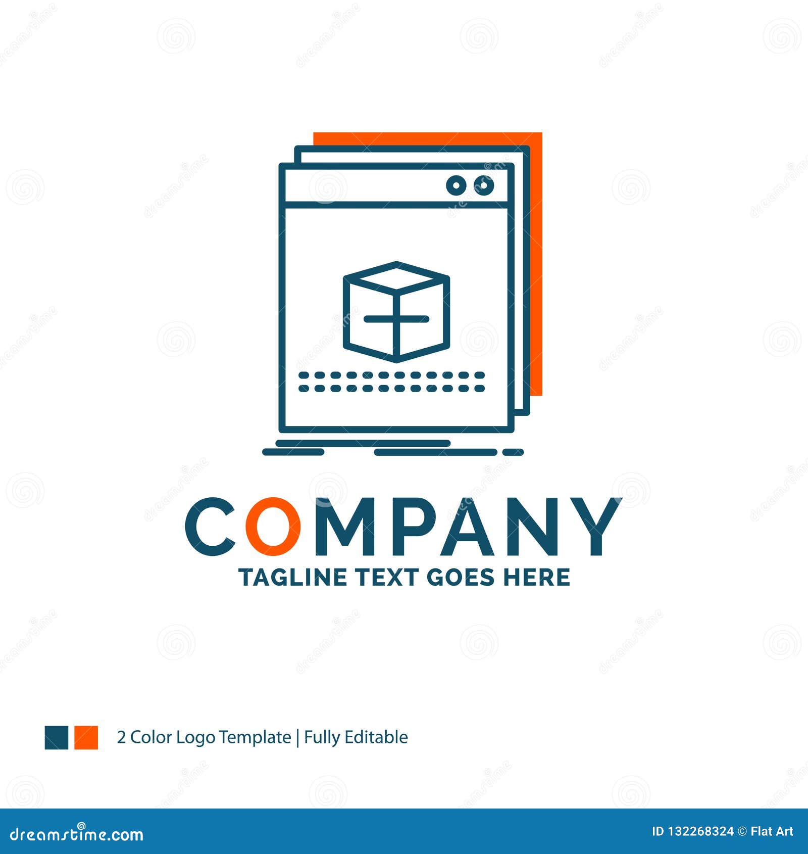 Software, App, Uso, Fichero, Programa Logo Design Azul Y Ilustración ...