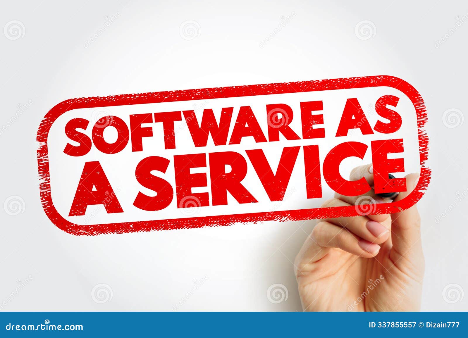 Software As a Service is a Software Licensing and Delivery Model, Text ...