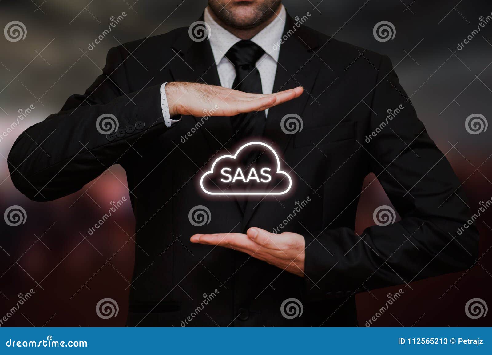 Software as a service SAAS stock image. Image of hands - 112565213