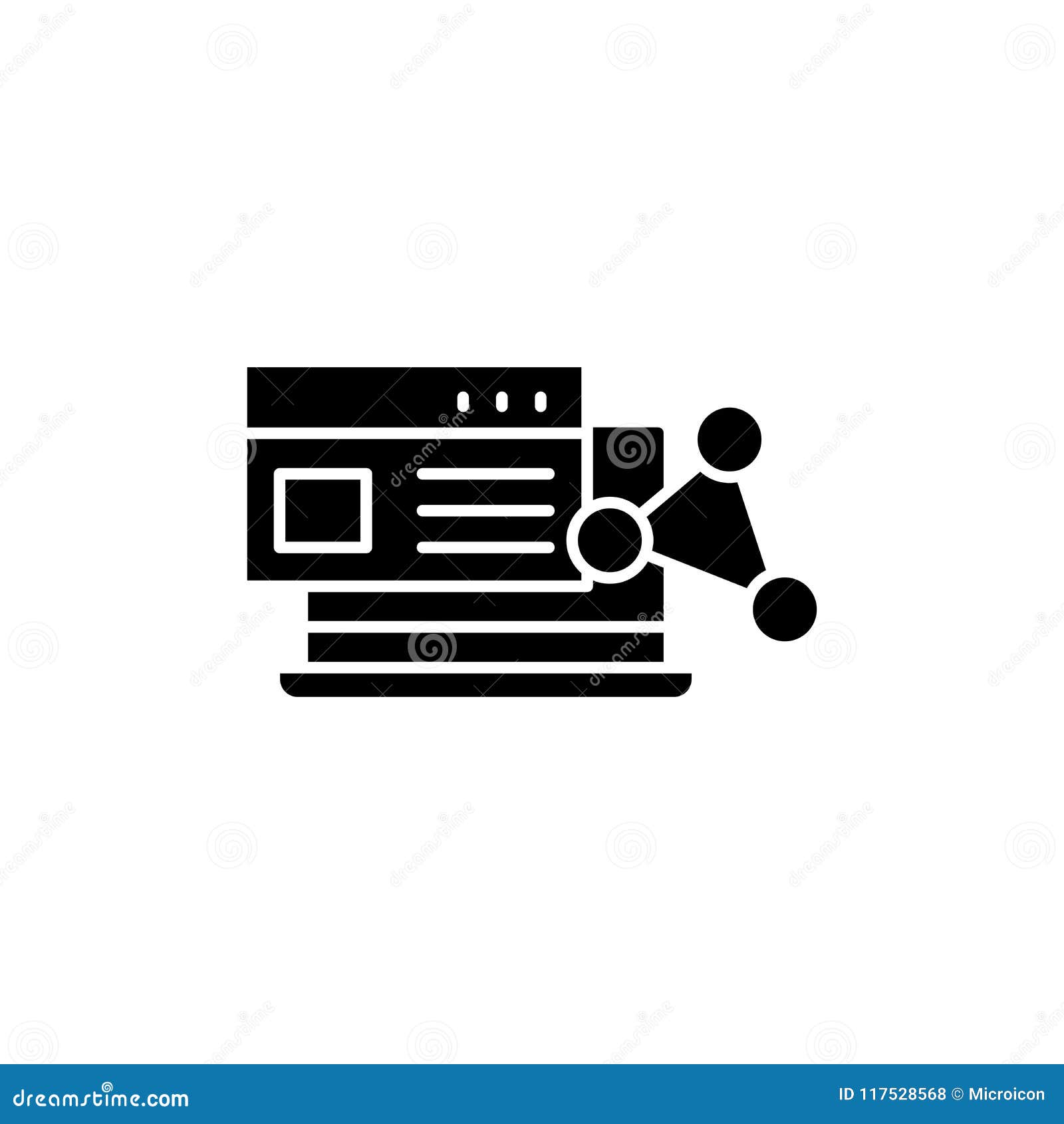 Software Black Icon Concept. Software Flat Vector Symbol, Sign ...