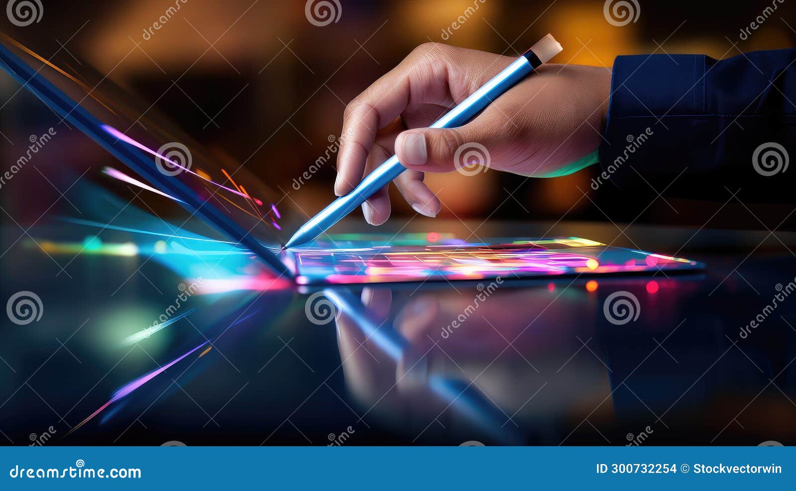 Software Blur Computer Business Stock Illustration - Illustration of ...