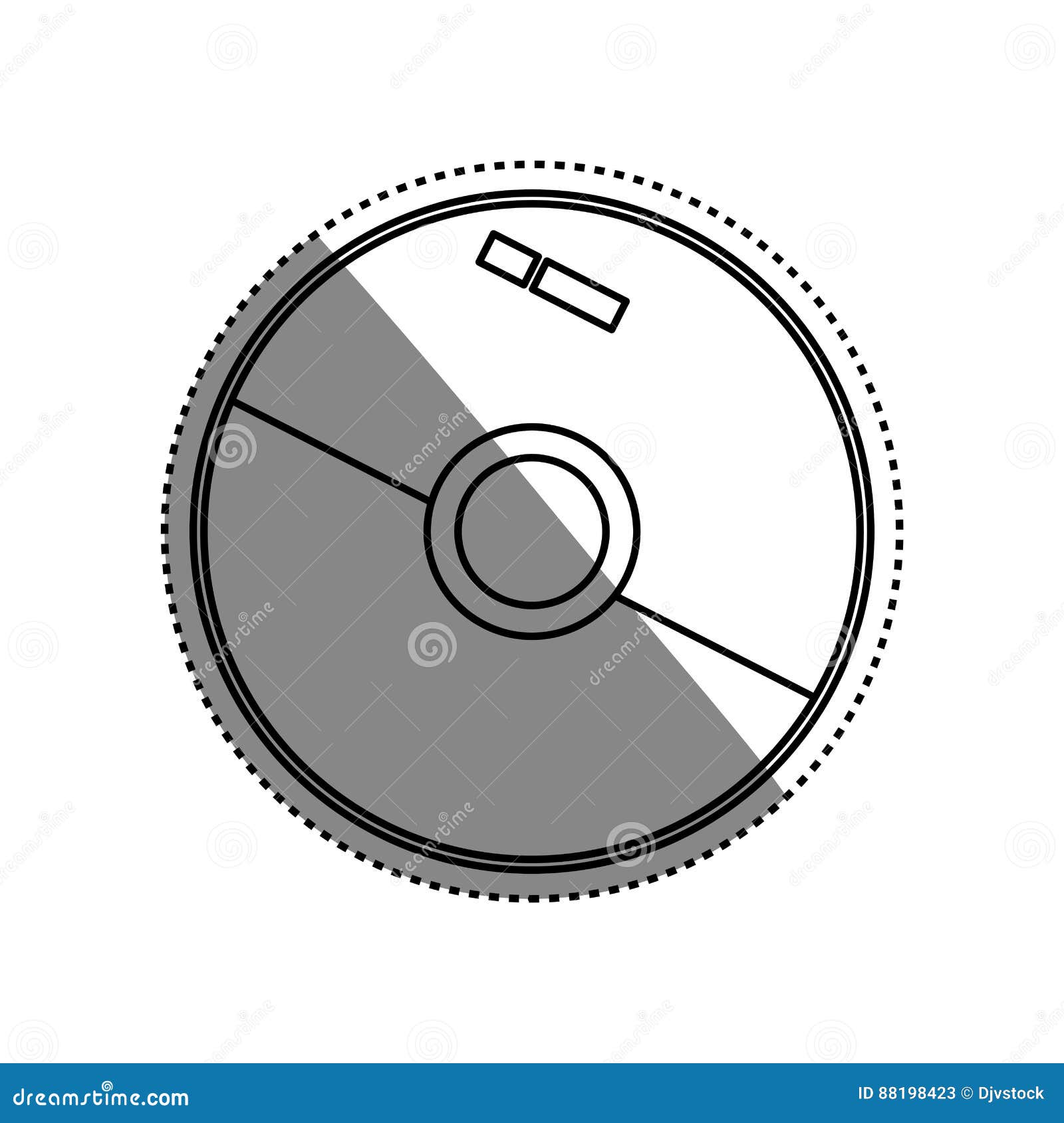 Software cd computer stock illustration. Illustration of reflection ...