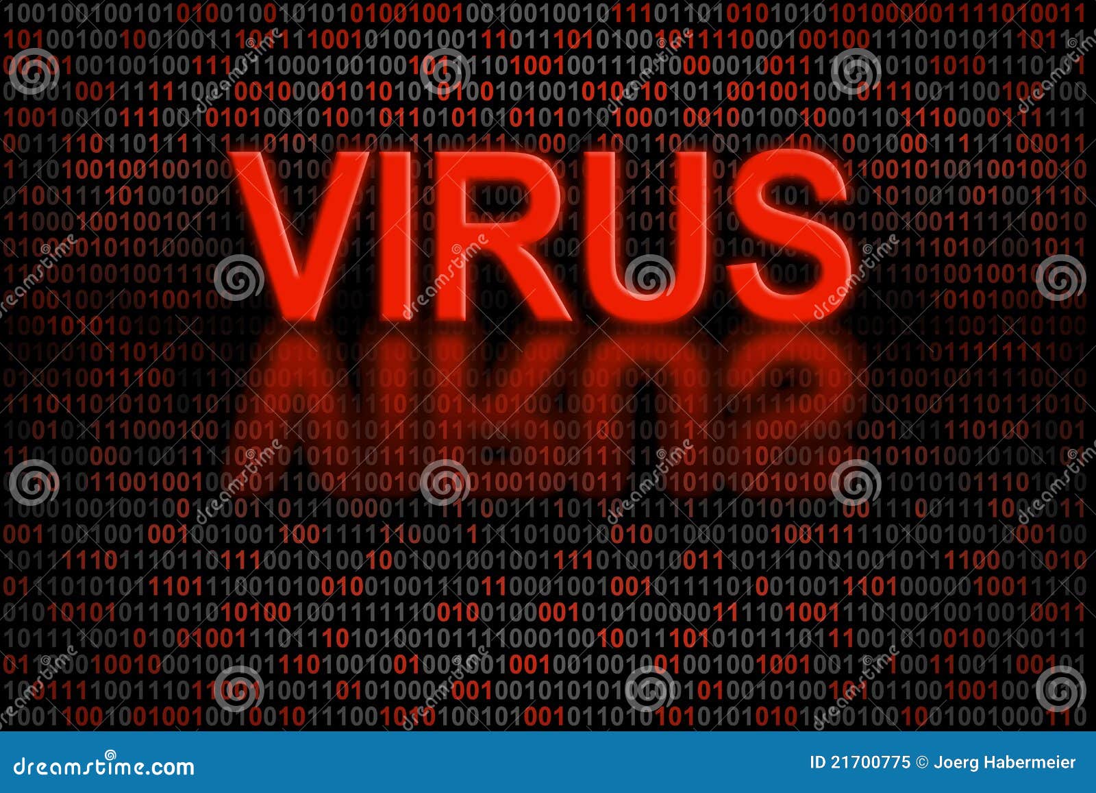 Software Code or Digital Data Infected by a Virus Stock Image - Image ...
