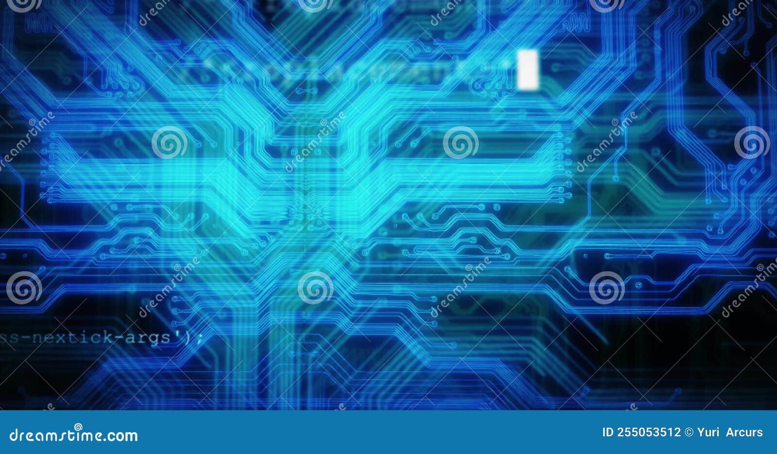 Software Coding It Programming And Futuristic Data Of A Hologram Abstract Graphic Of Code