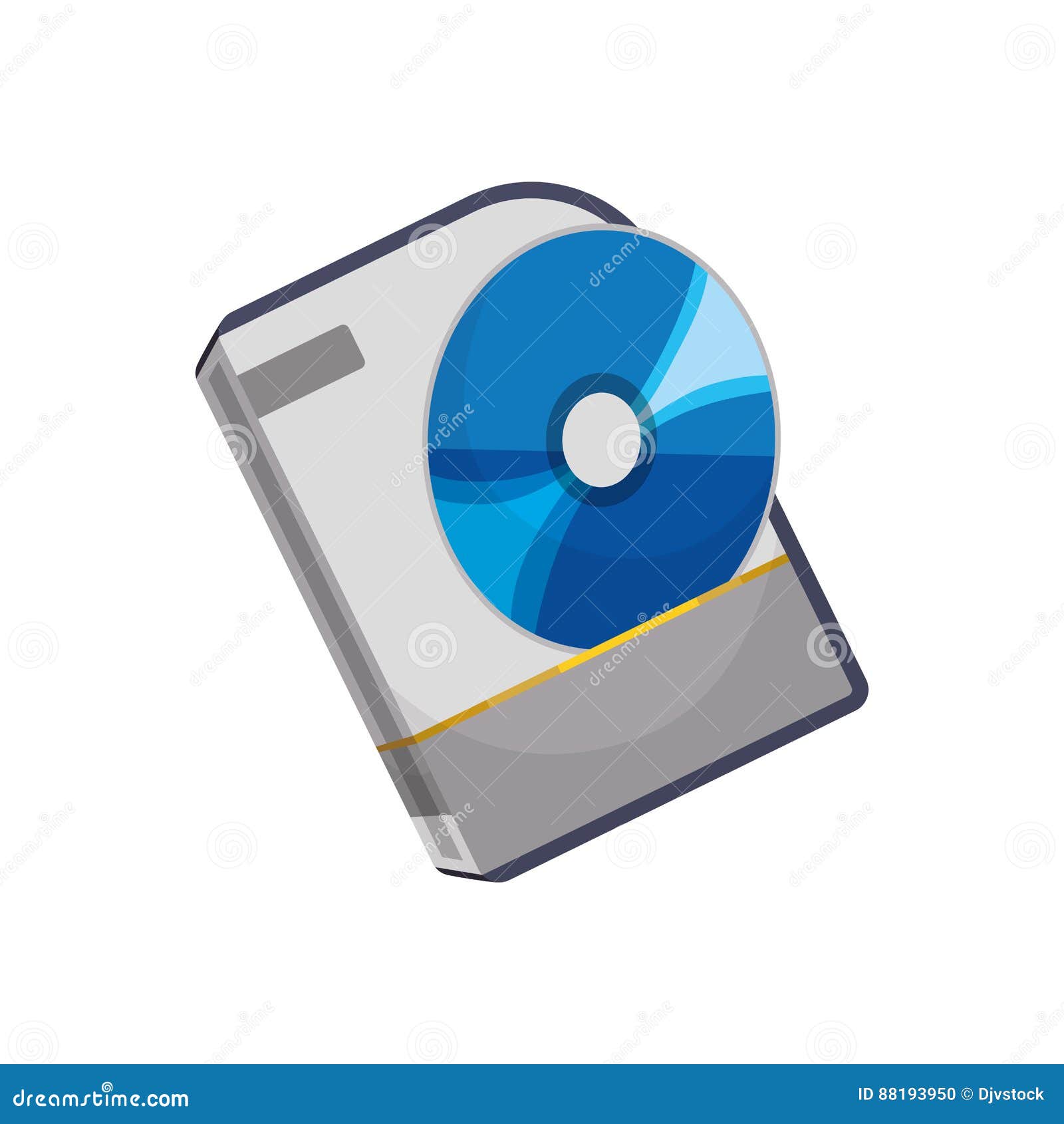 Software computer box stock illustration. Illustration of media - 88193950