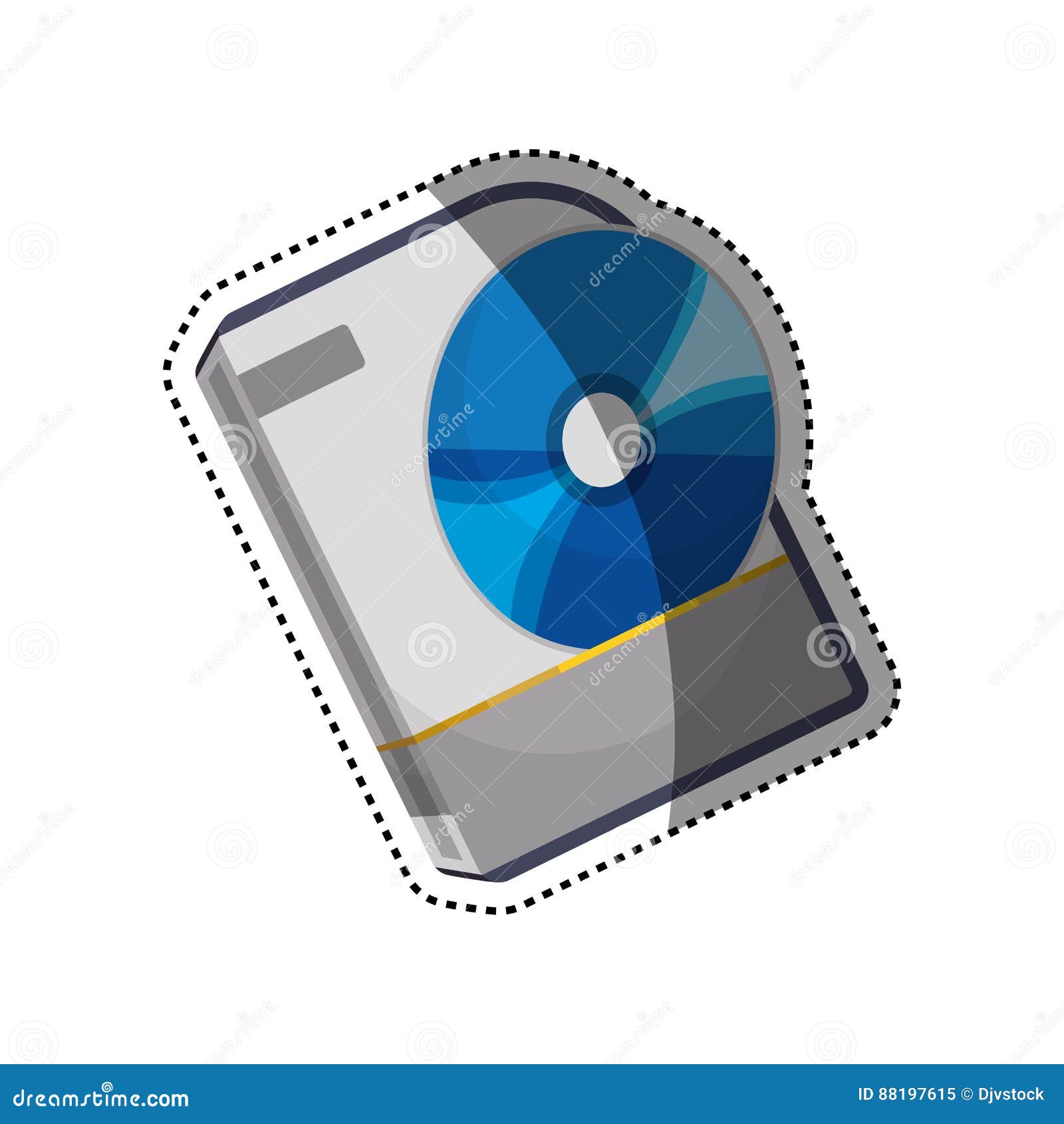 Software computer box stock illustration. Illustration of engineering ...