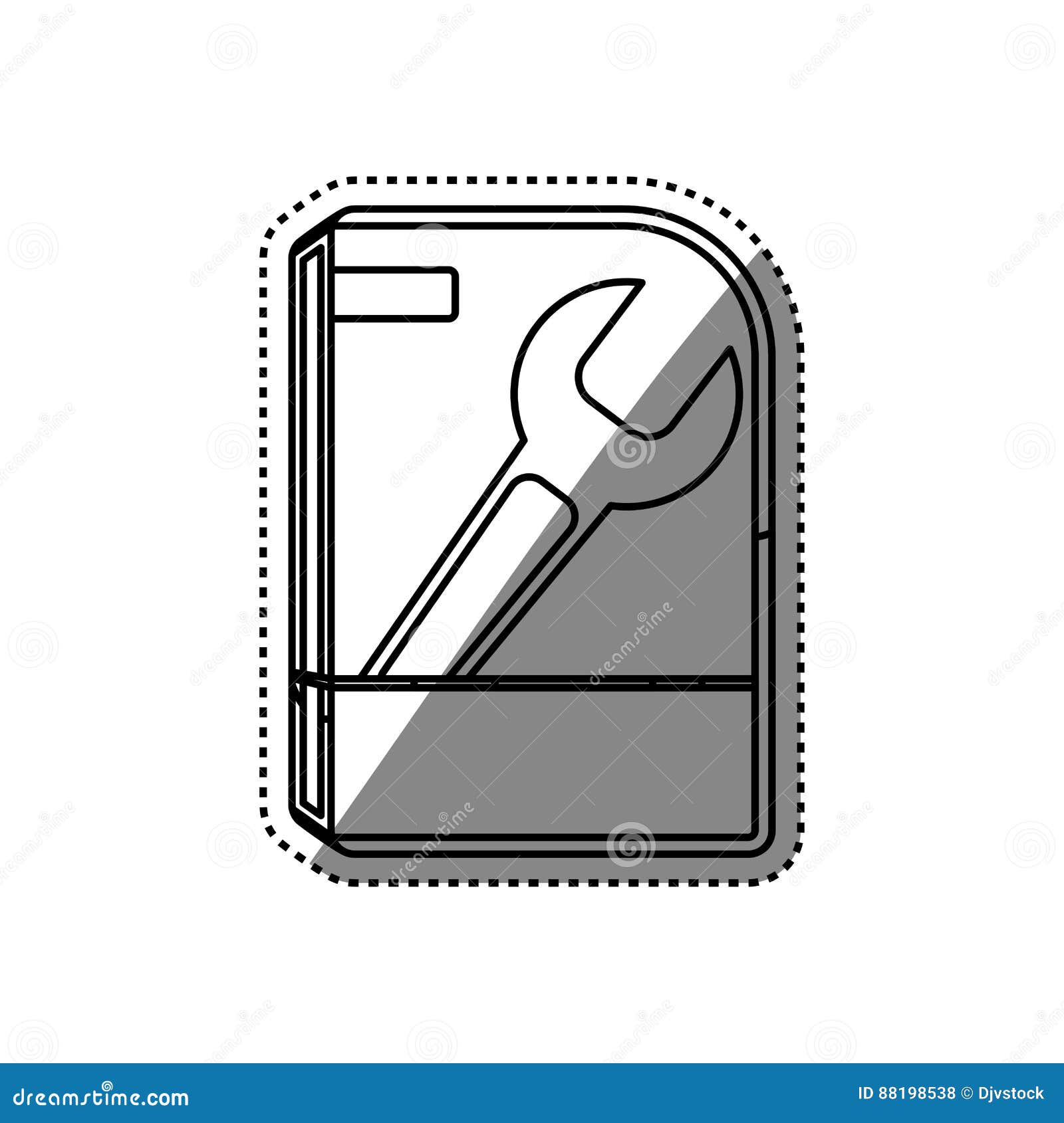 Software computer box stock illustration. Illustration of technology ...