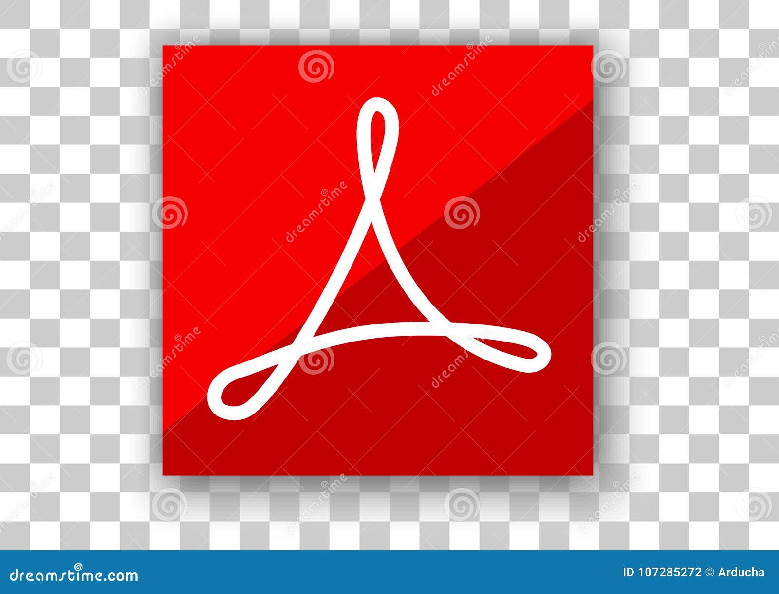 Software Del Diseño Del Icono De Adobe Acrobat Reader Fotografía editorial - Ilustración de ...
