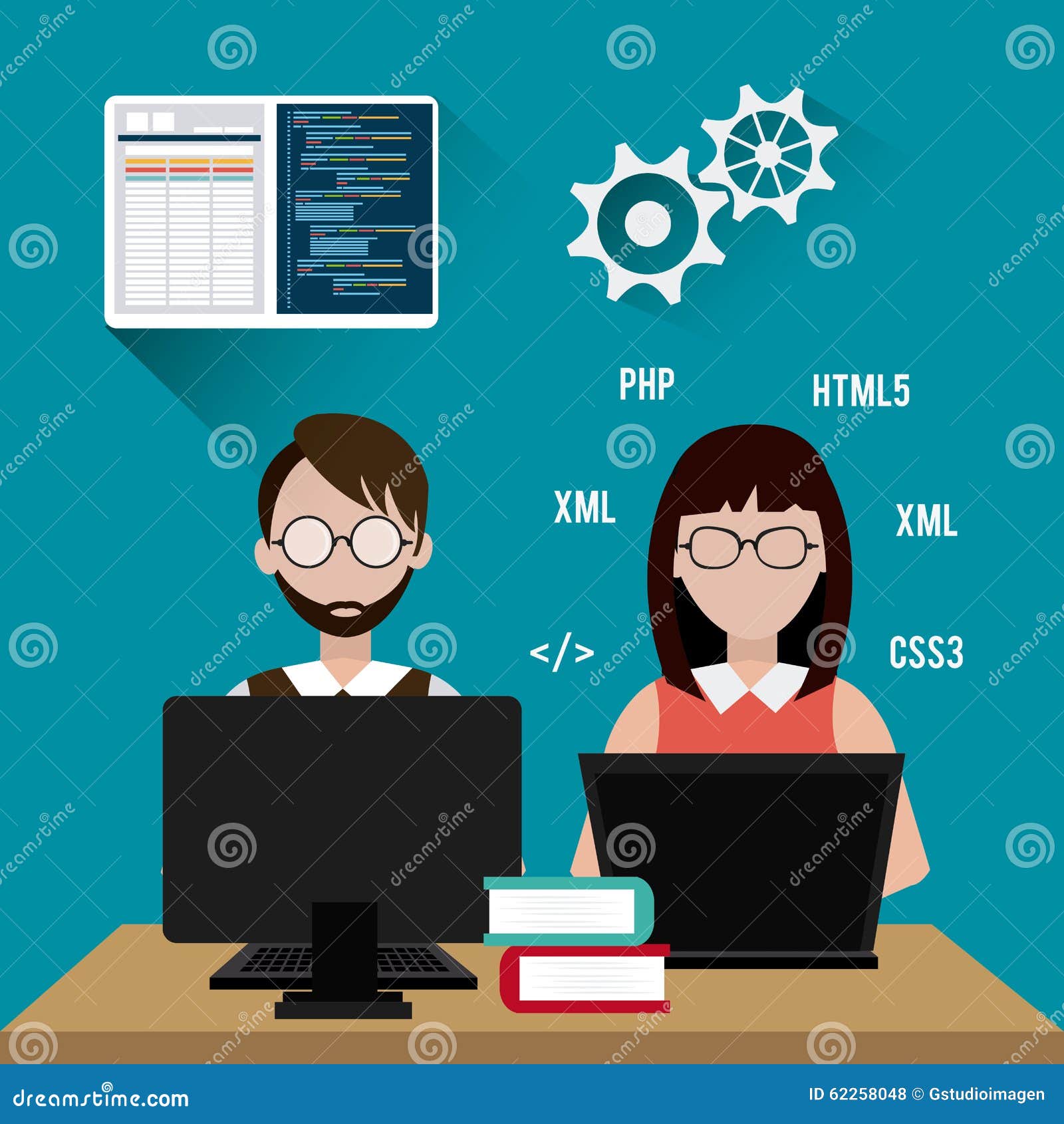 Software design. stock illustration. Illustration of object - 62258048