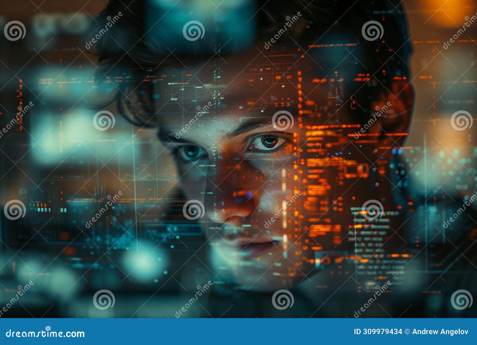 Software Developer . Computer Programmer Flat Character on Cartoon ...