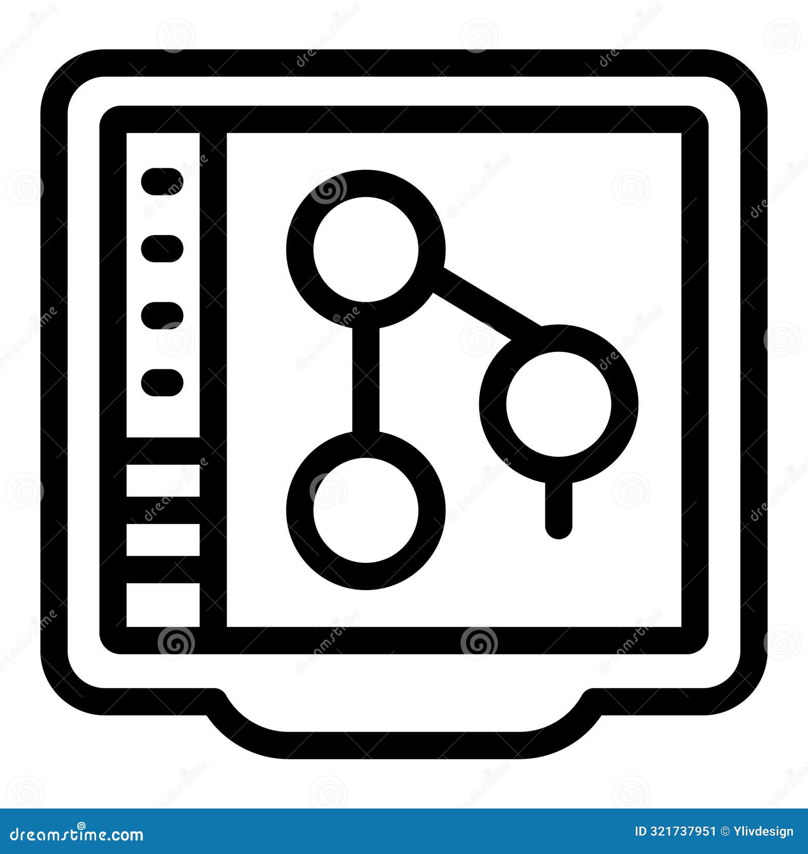 Software Developer Creating Application with User Interface and Data ...