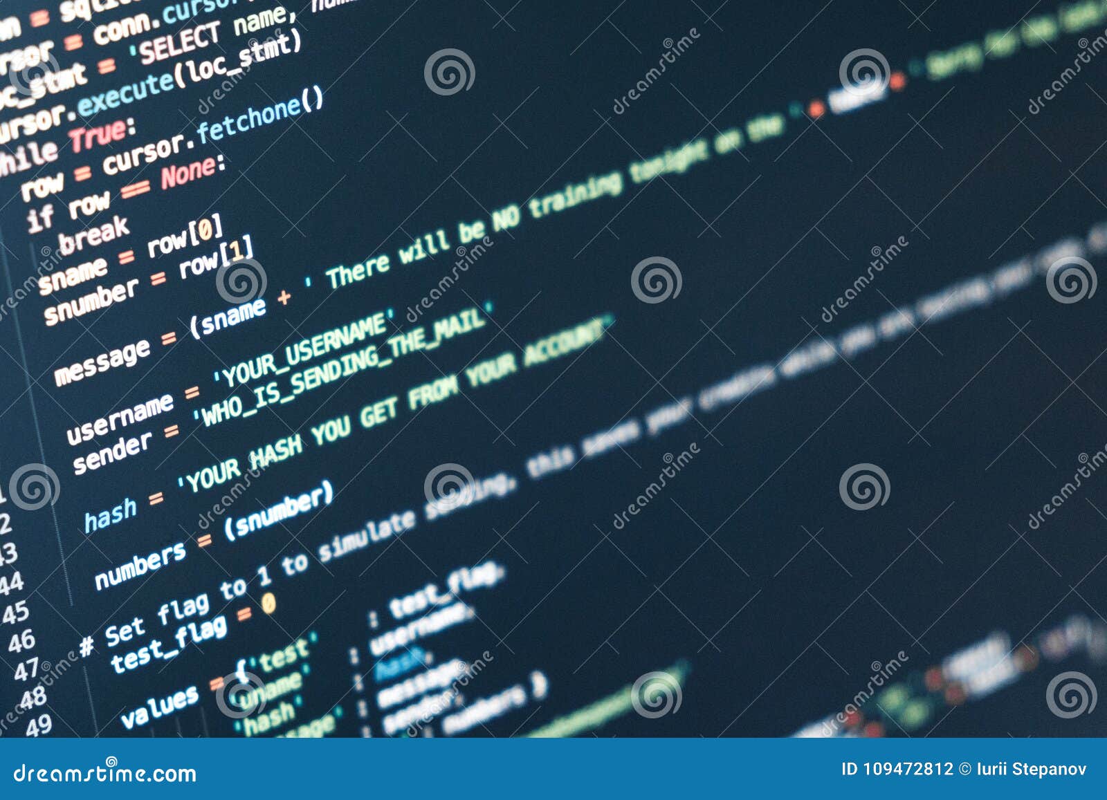 Software Developer Programming Code. Abstract Backgroung Stock Photo ... Software Developer Programming Code. Abstract Backgroung Stock Photo ...