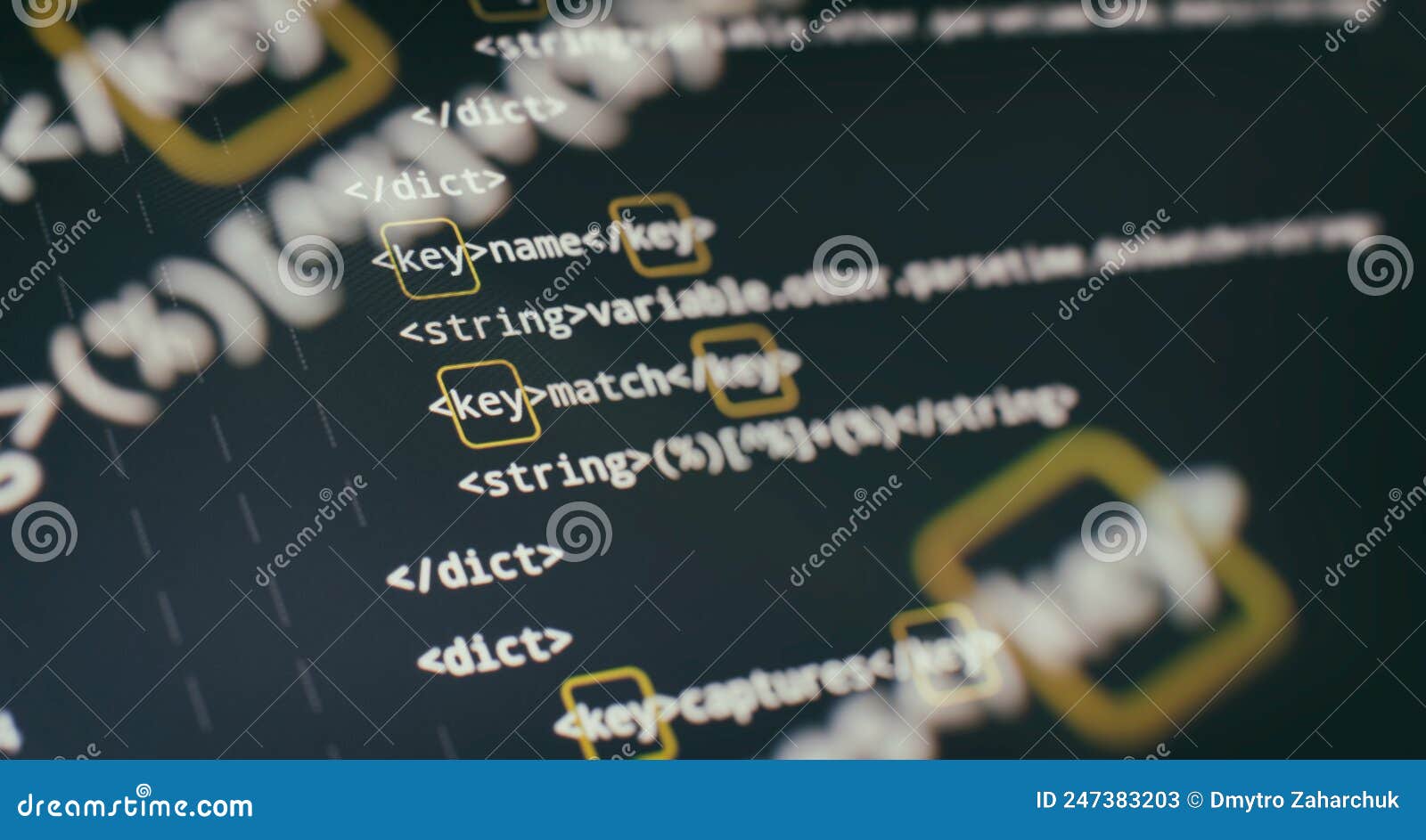 Software Developer Programming Code Abstract Computer Script Code