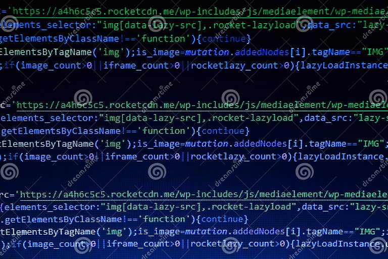Software Developer Programming Code Abstract Modern Virtual Computer