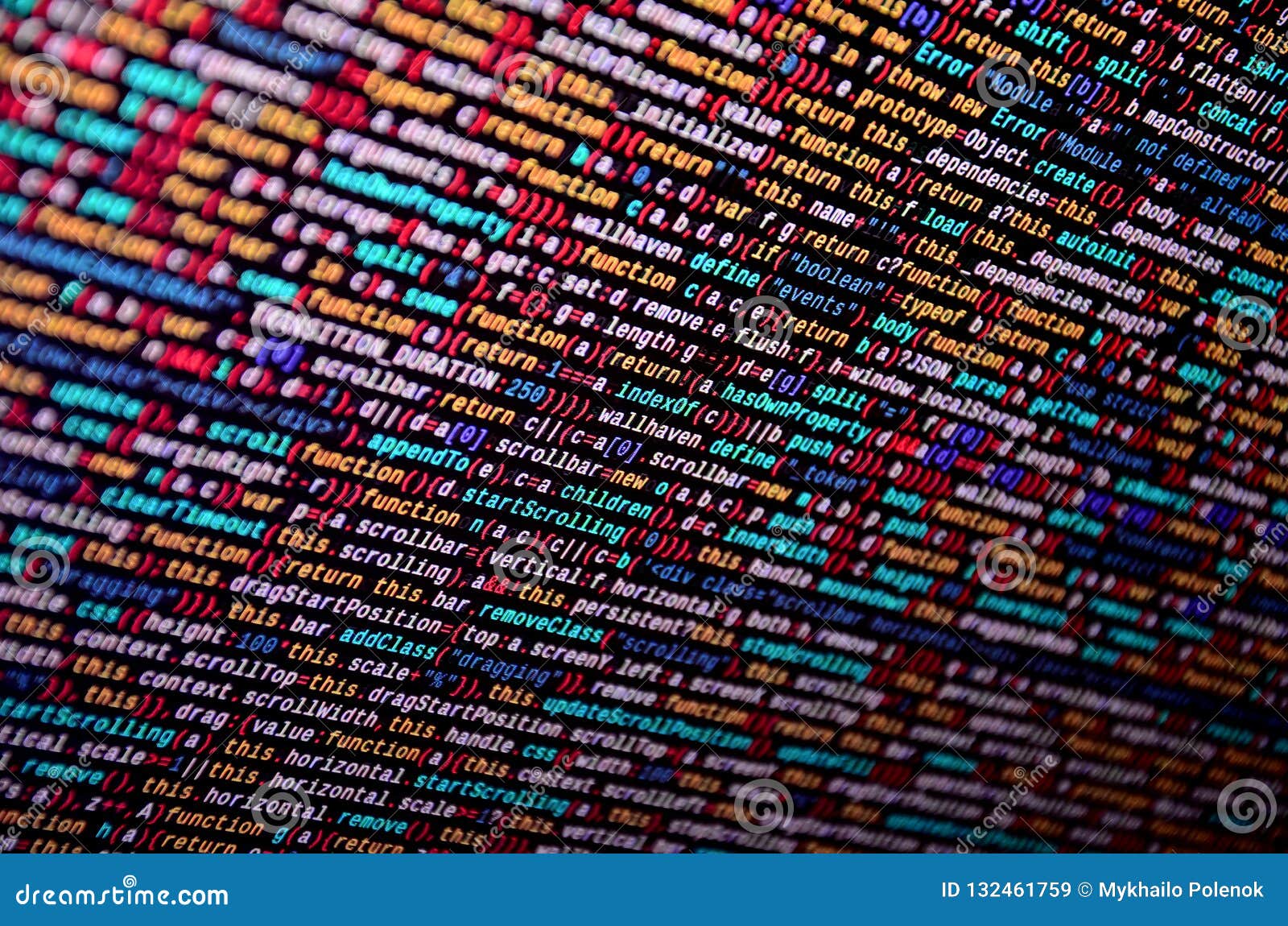 Software Developer Programming Code on Computer. Abstract Computer ... Software Developer Programming Code on Computer. Abstract Computer ...