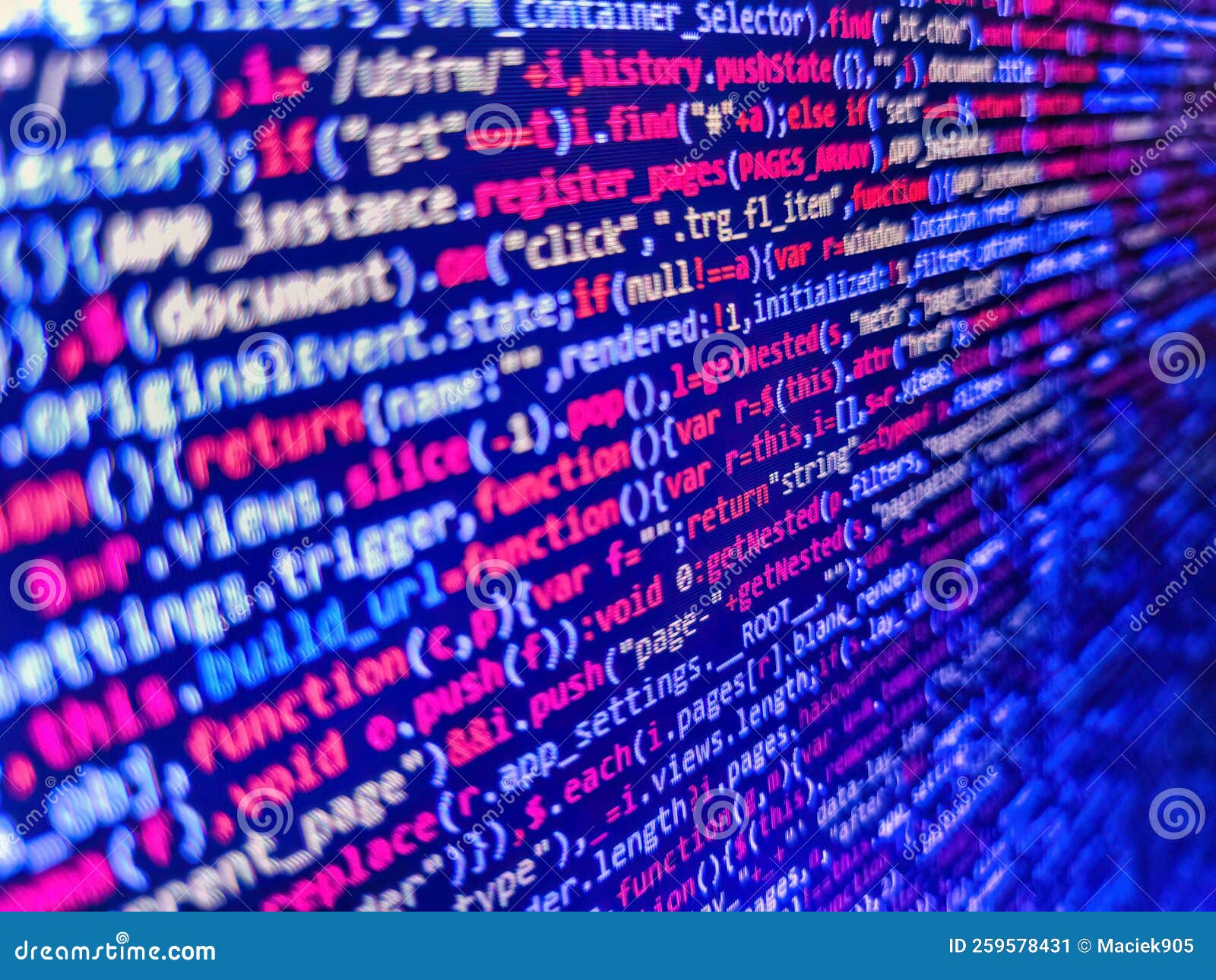 Software Developer Programming Code Matrix Byte Of Binary Data Rian Code Running Abstract