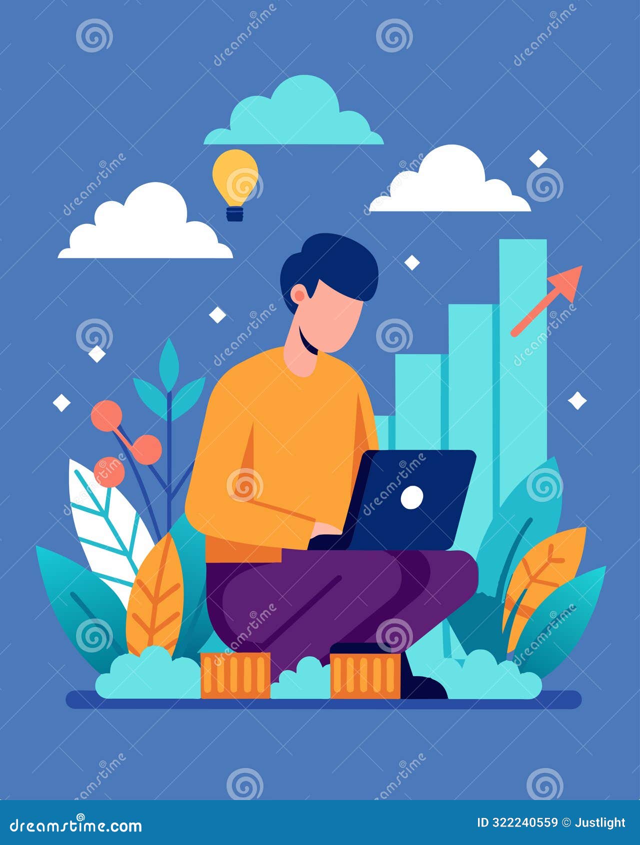 A Software Developer Working on a New Program Their Job in a Field that ...