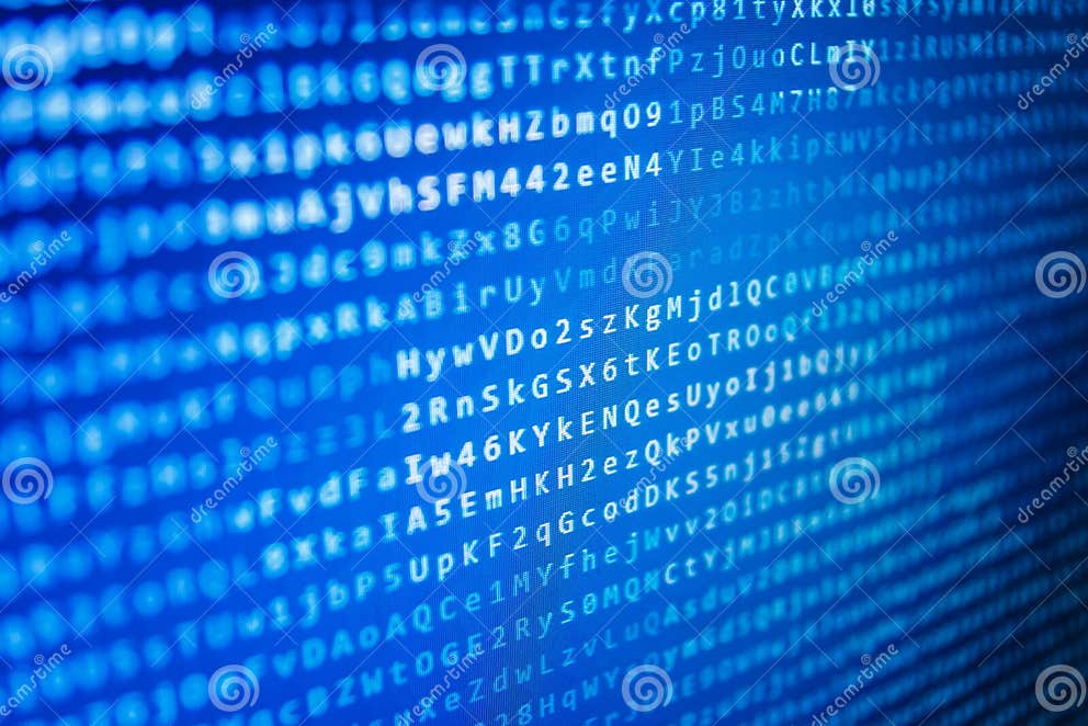 Software Developer Workspace Screen Stock Illustration - Illustration ...