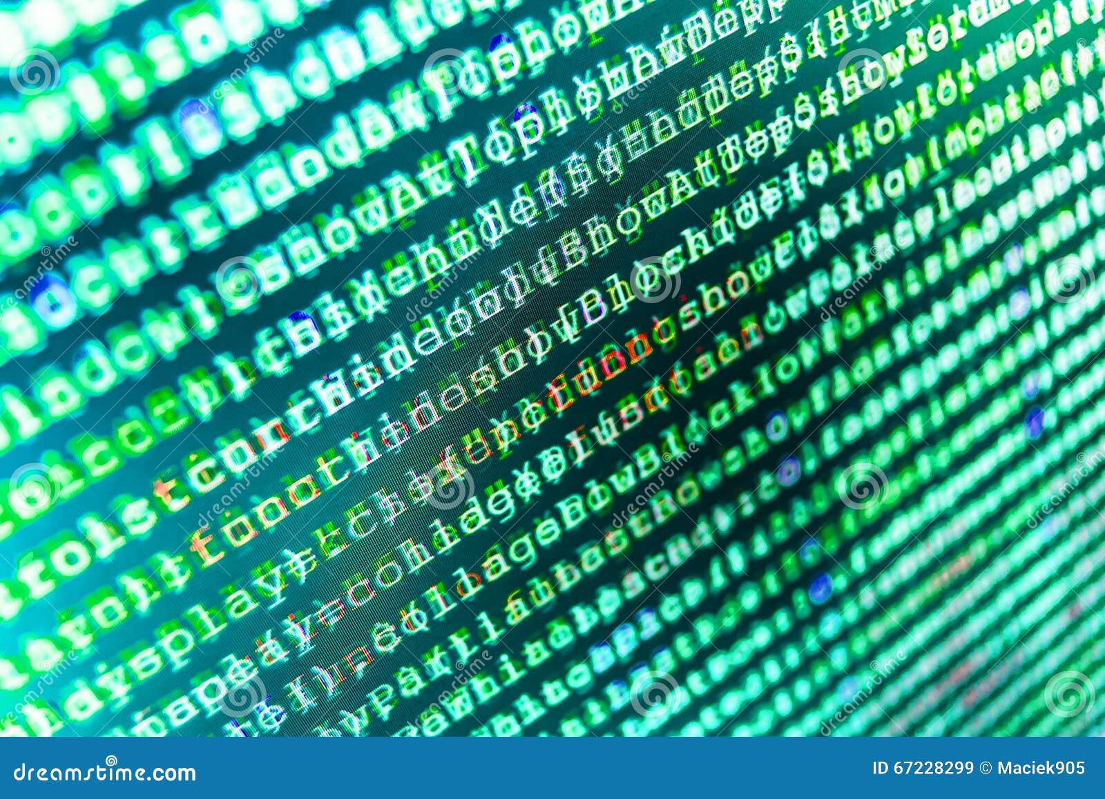 Software Developer Workspace Screen Stock Illustration - Illustration ...