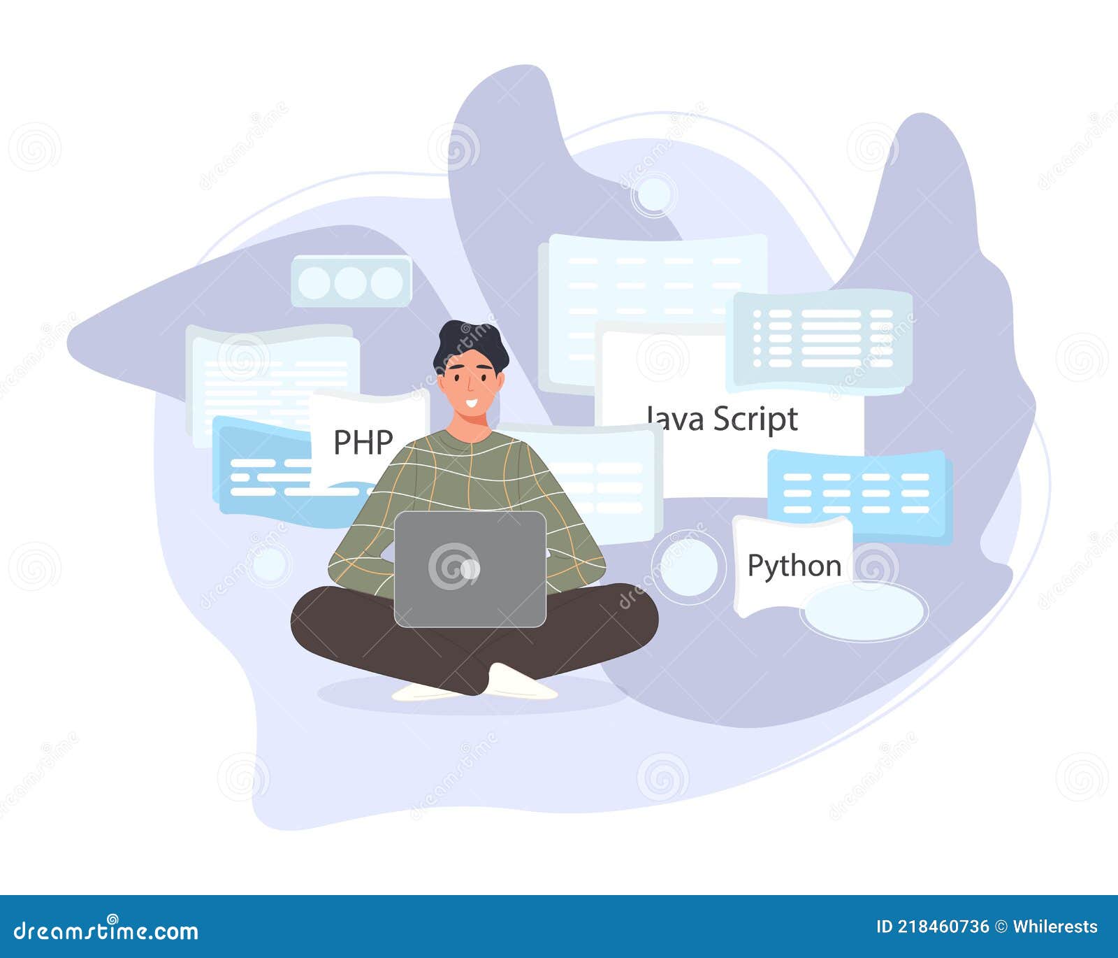 Web Developers And Coder Build Projects Programming Seo Web Coding Characters Young