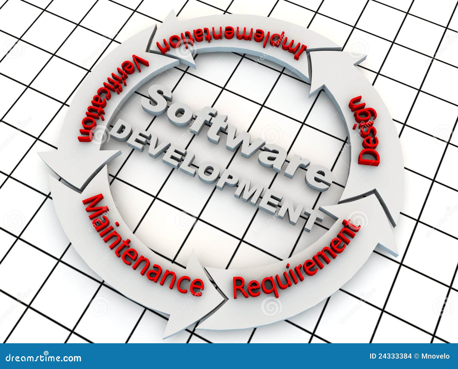 Software Development stock illustration. Illustration of business ...