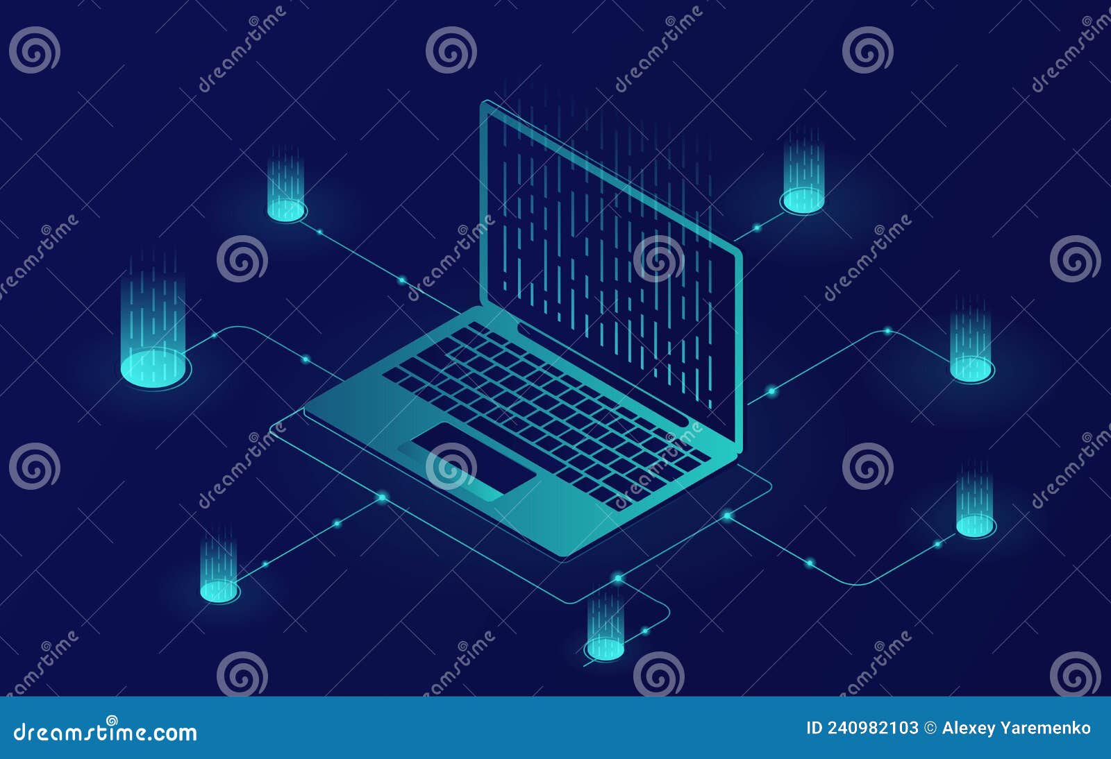 Software Development Abstract Concept Stock Vector - Illustration of ...