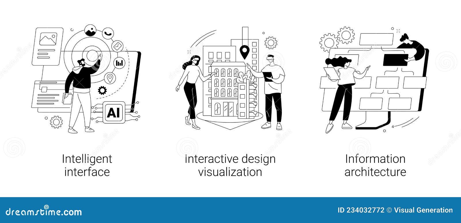 Software Development Abstract Concept Vector Illustrations. Stock ...