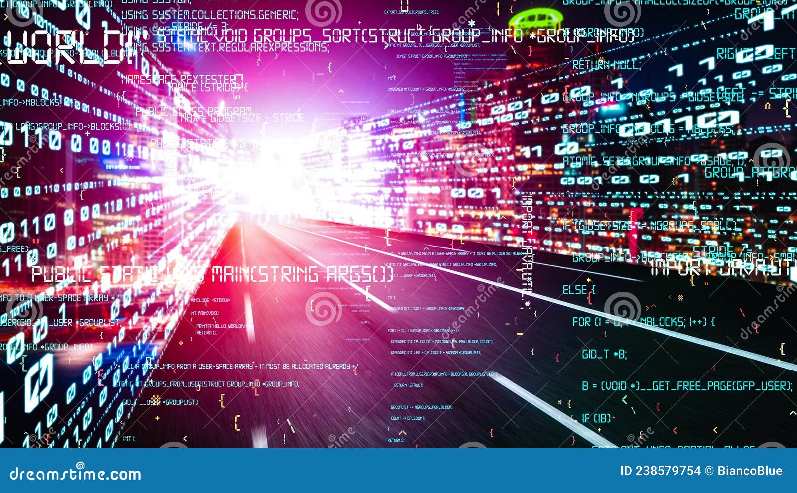 Software Development, Application Programming Code and Tacit Computer Coding Stock Illustration ...