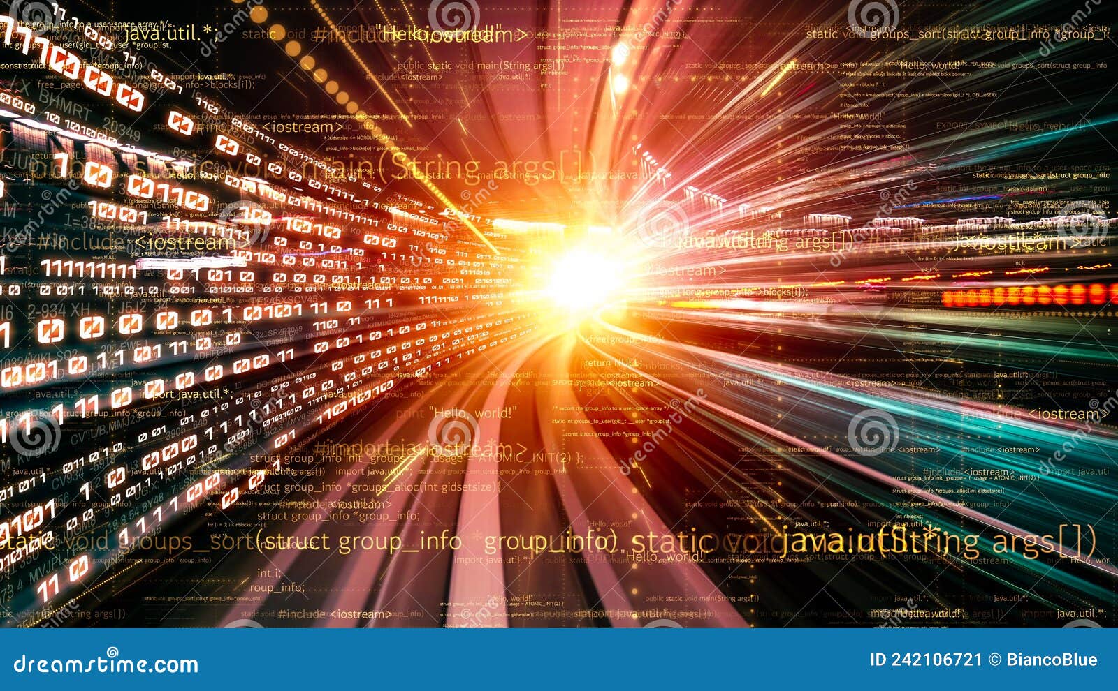 Software Development, Application Programming Code and Tacit Computer Coding Stock Illustration ...