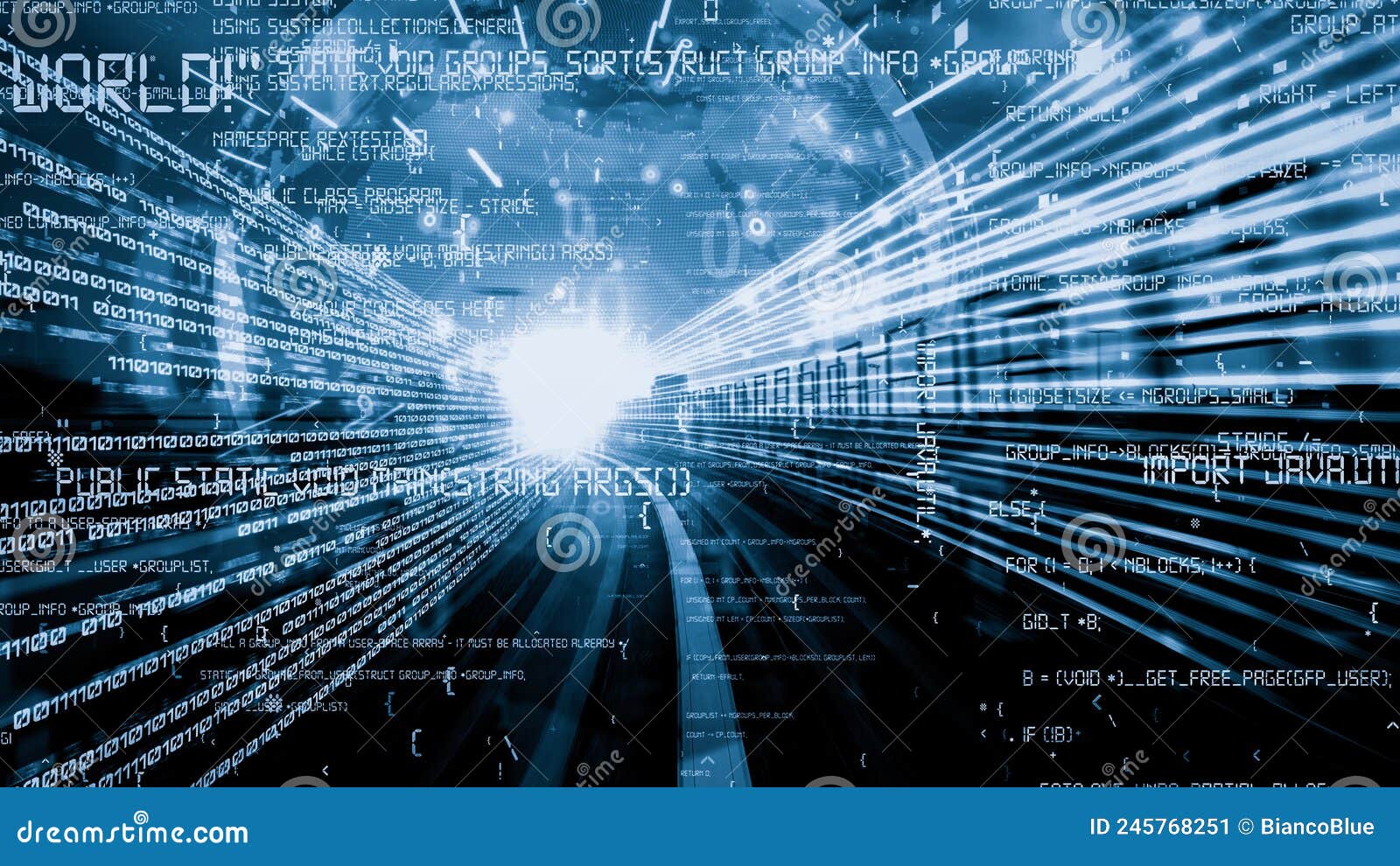 Software Development, Application Programming Code and Tacit Computer Coding Stock Image - Image ...