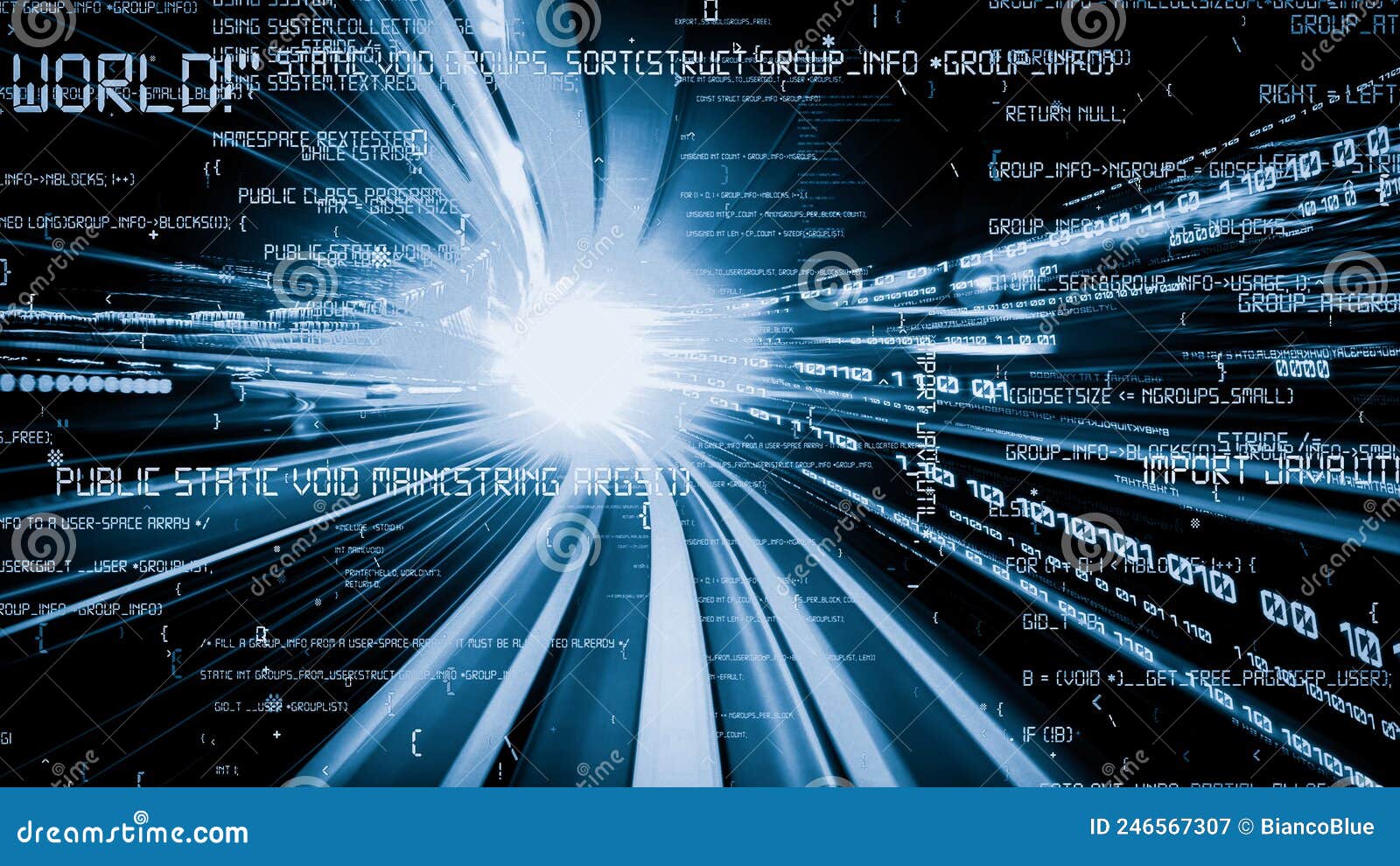 Software Development, Application Programming Code and Tacit Computer Coding Stock Illustration ...